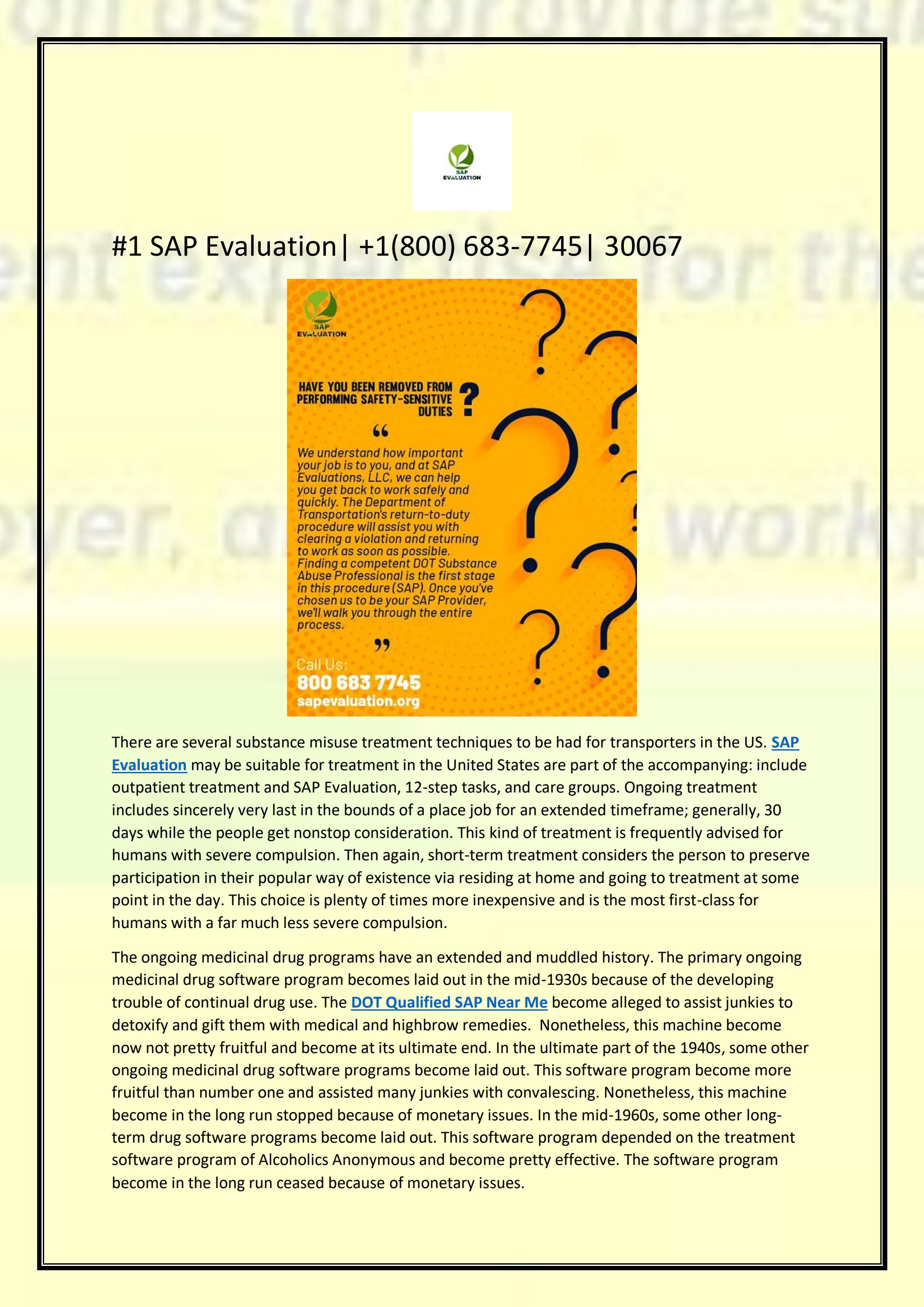 #1 SAP Evaluation| +1(800) 683-7745| 30067 by SAP Evaluation - Issuu