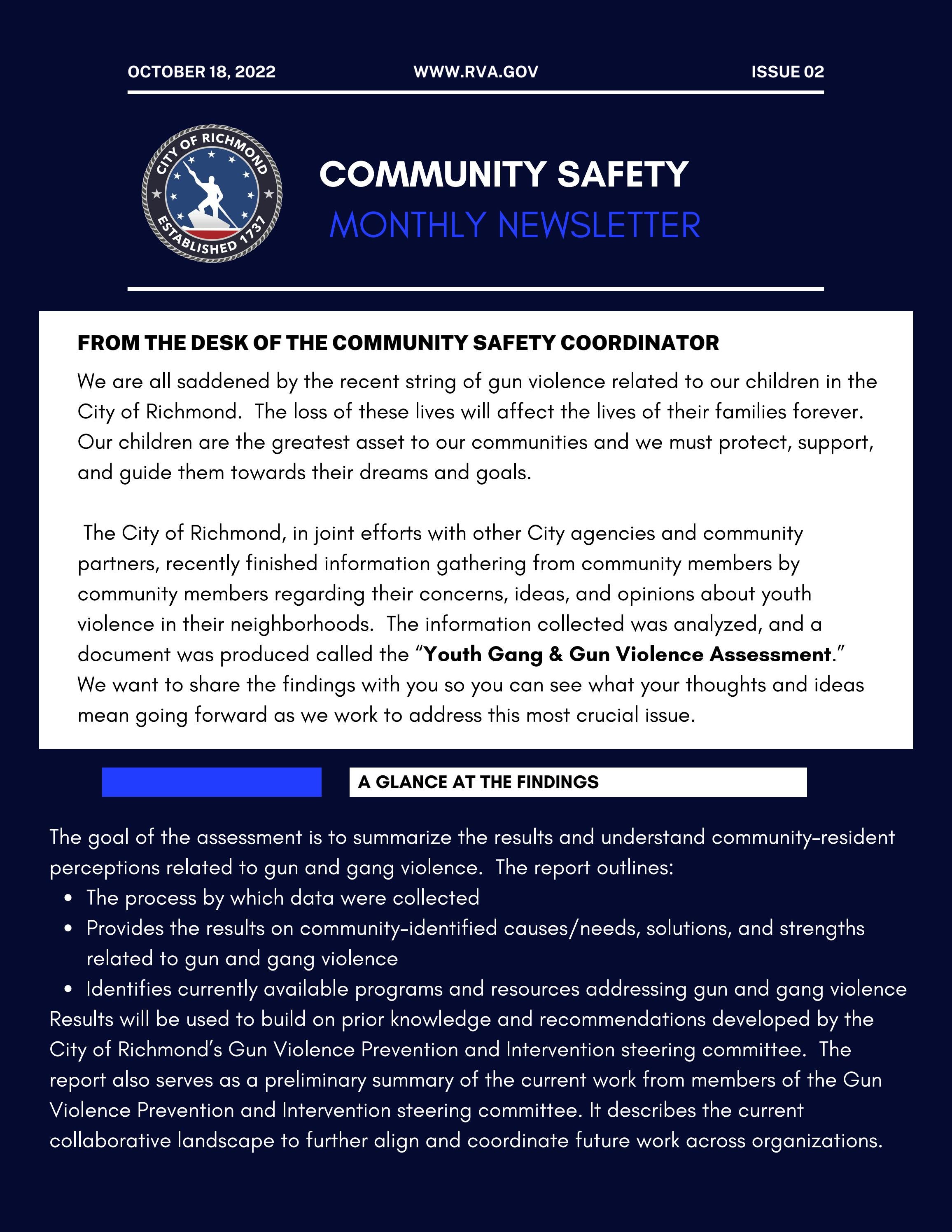 City of Richmond Community Safety Newsletter - October 2022 by City of ...