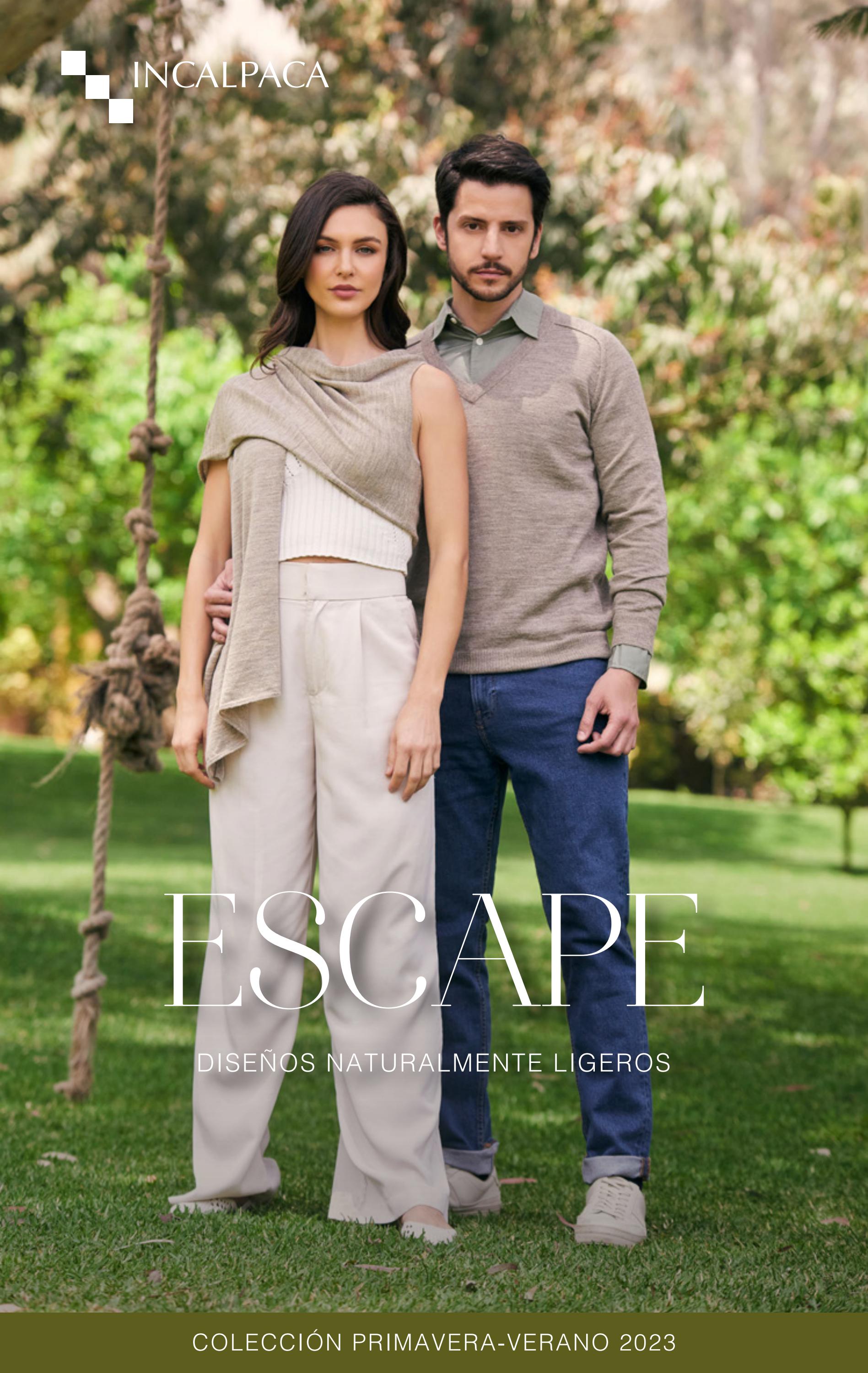 INCALPACA-Catálogo Colección Escape by INCALPACA TPX - Issuu