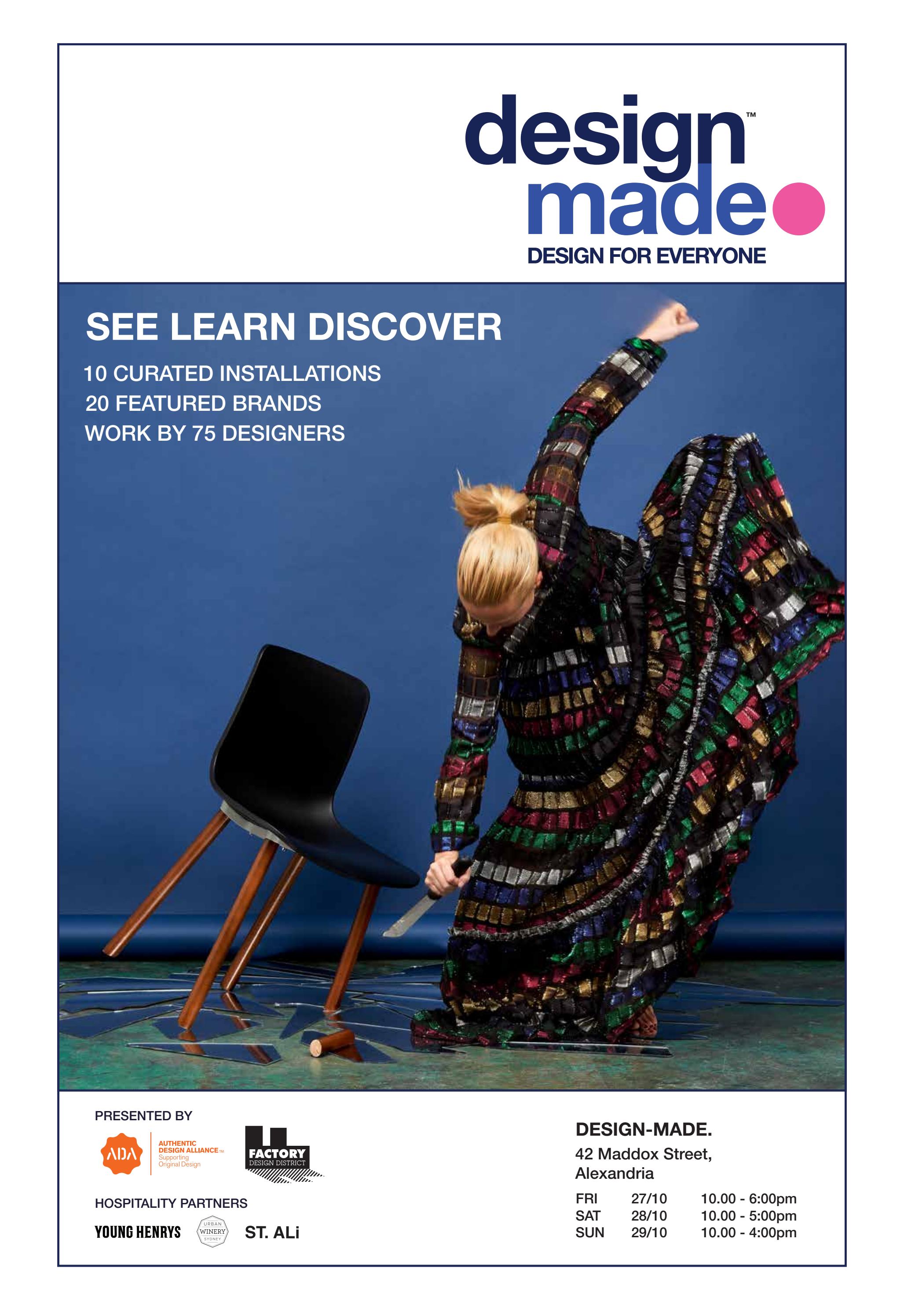DESIGN-MADE // Three Days of Design by authentic-design-alliance - Issuu
