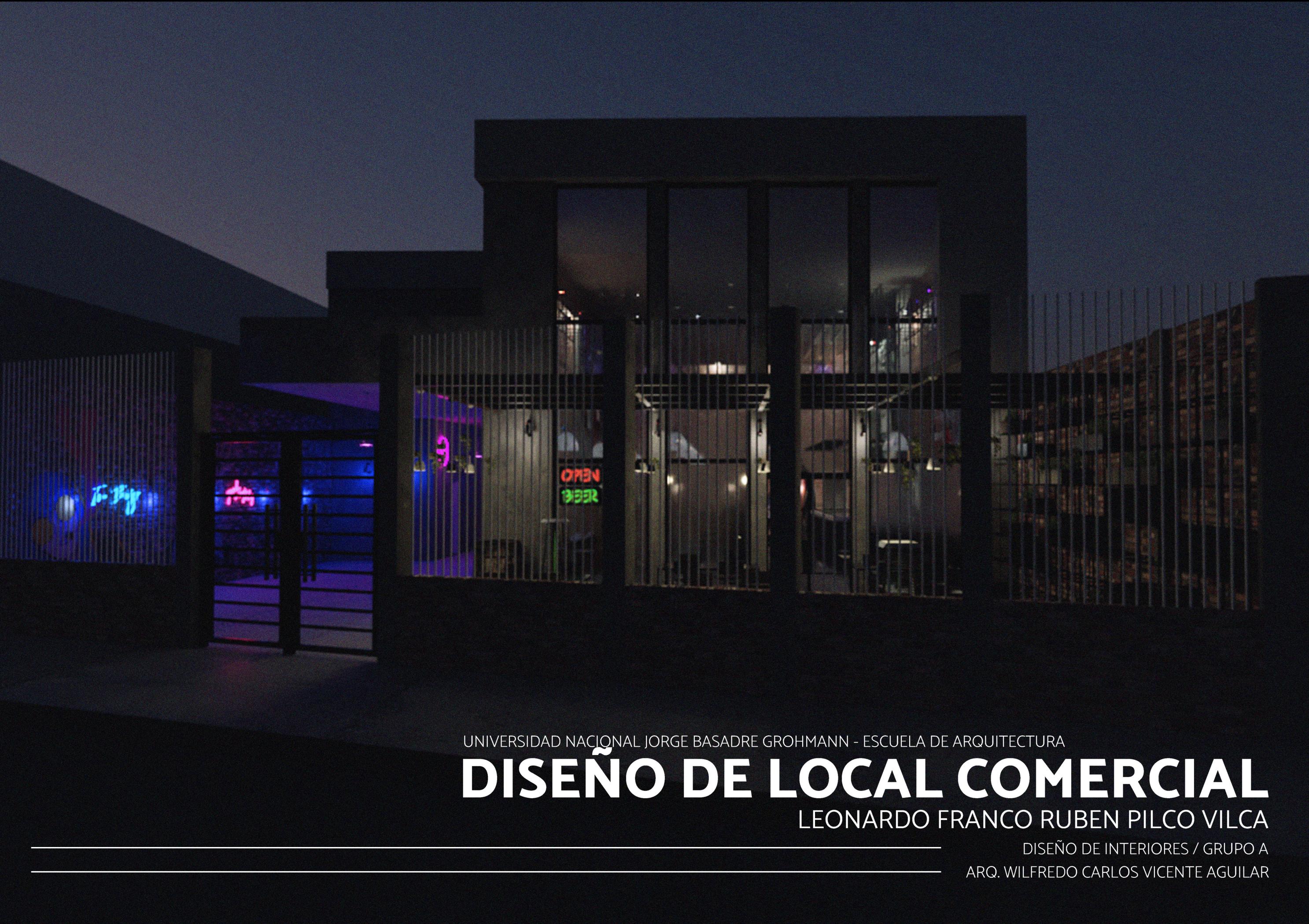 PROYECTO DISEÑO DE LOCAL COMERCIAL (DISEÑO DE INTERIORES) by Leonardo ...