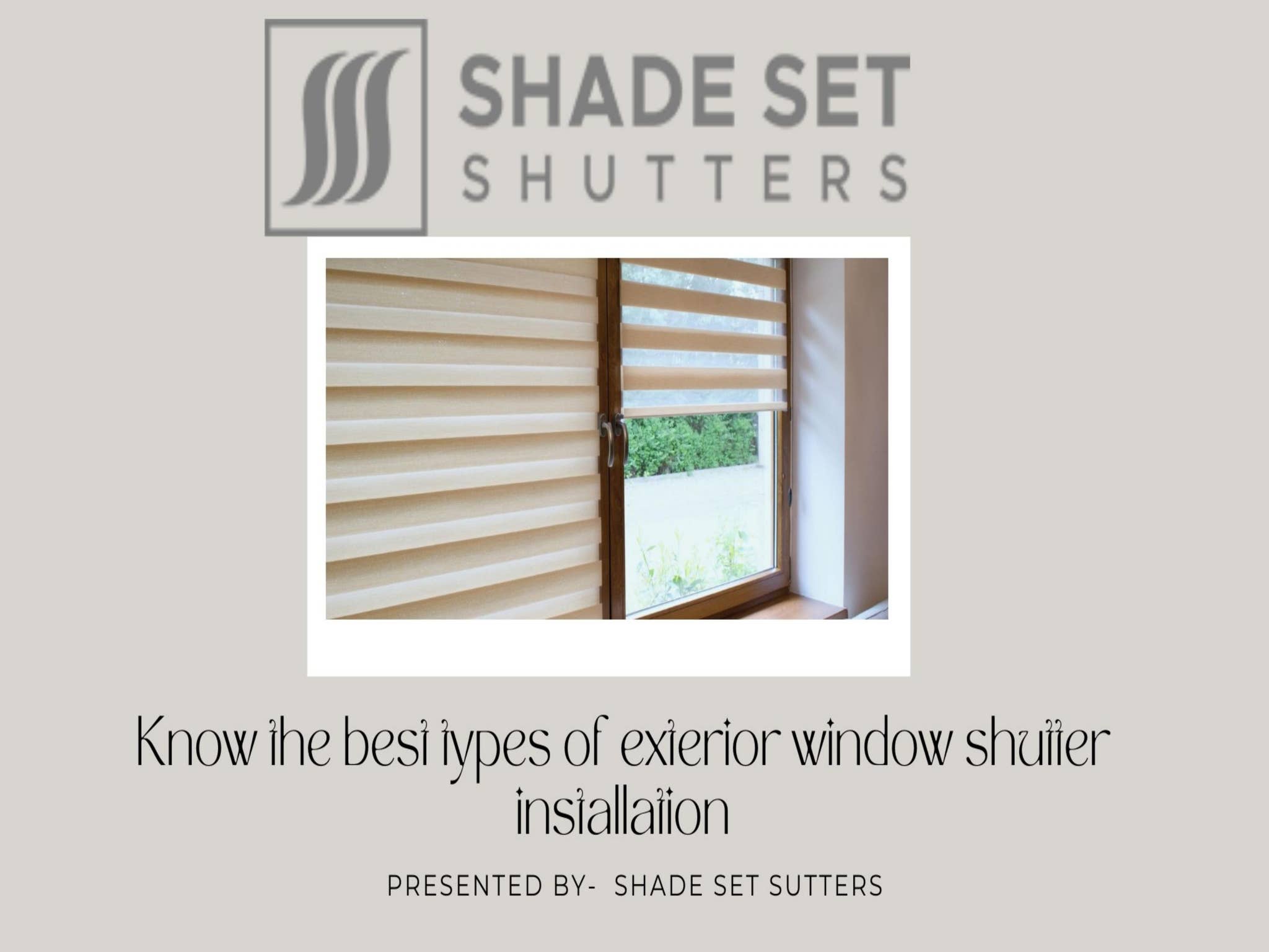 Know the Best Types of Exterior Windows Installation by Racontor - Issuu