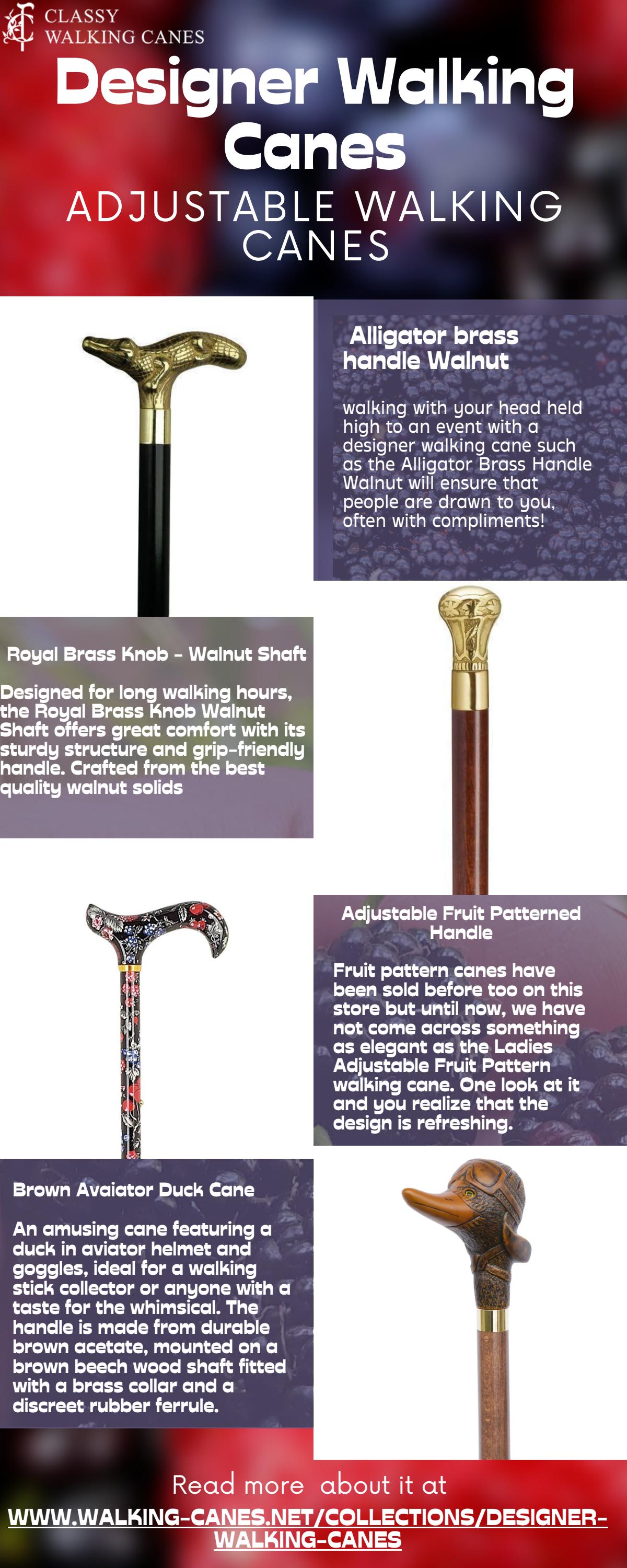 Adjustable Walking Canes by classywalkingcanes - Issuu