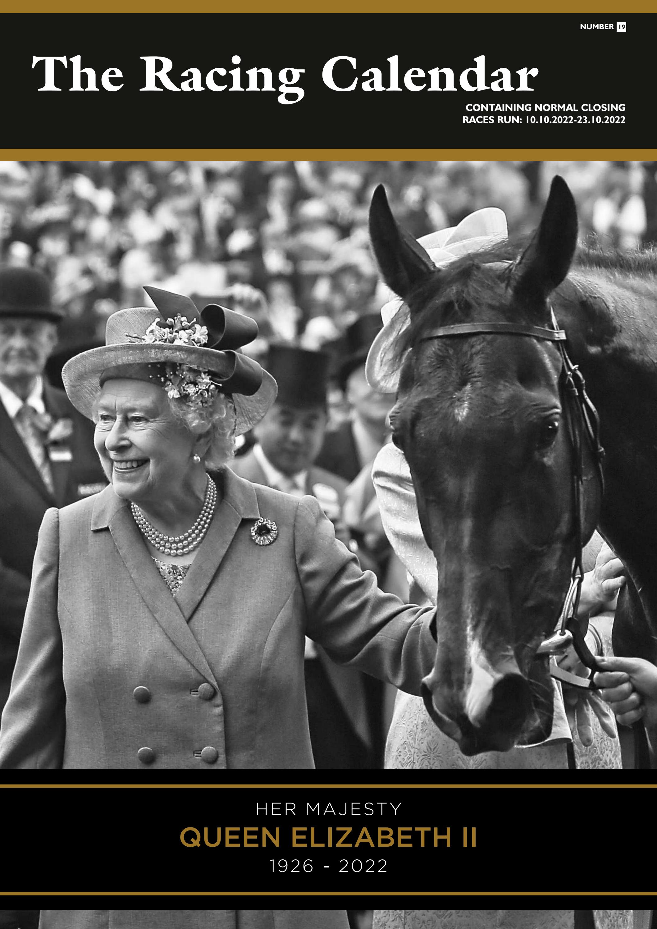 Racing Calendar - 10 Oct-23 Oct - Number 19 by Weatherbys - Issuu