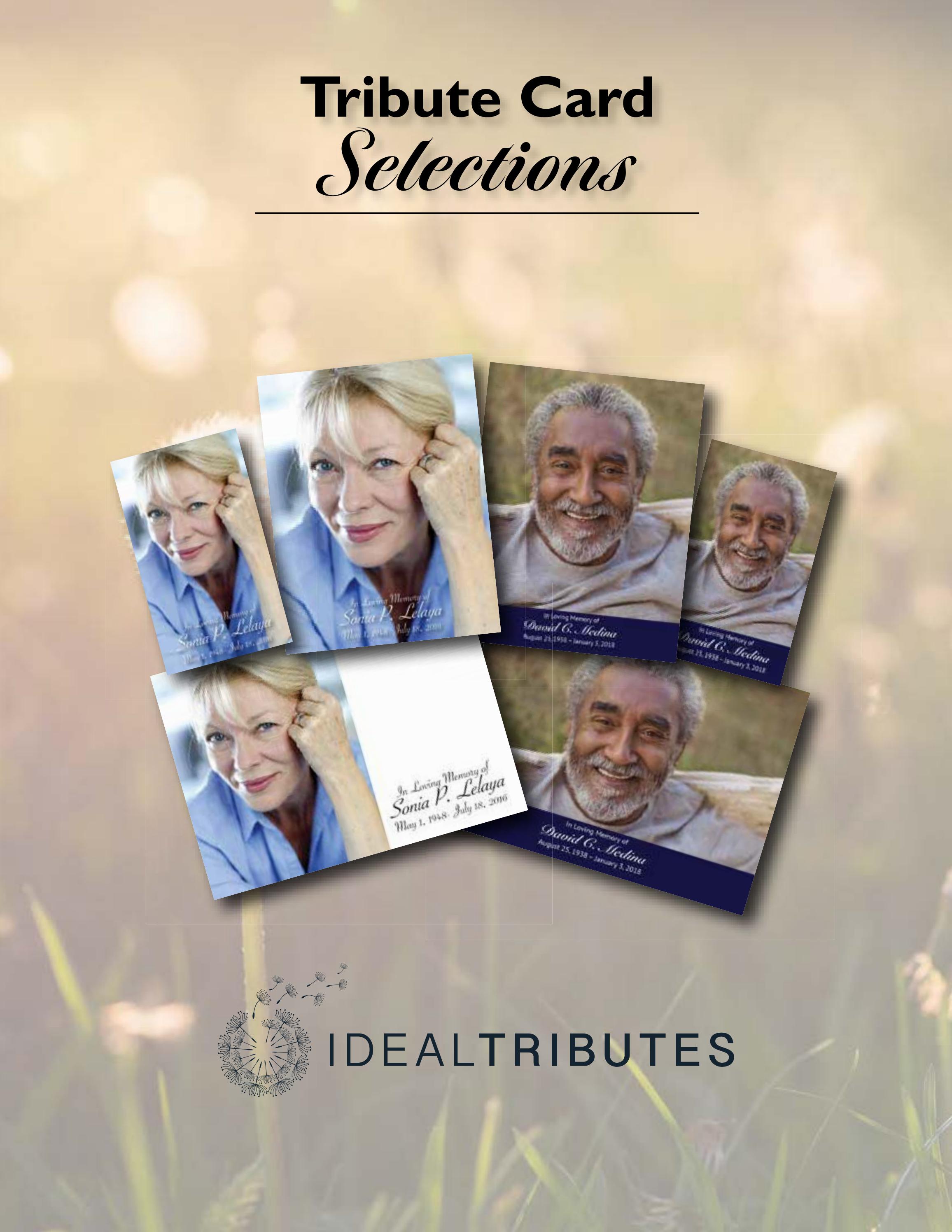 Tribute Cards by Blumenstein Funeral Providers - Issuu