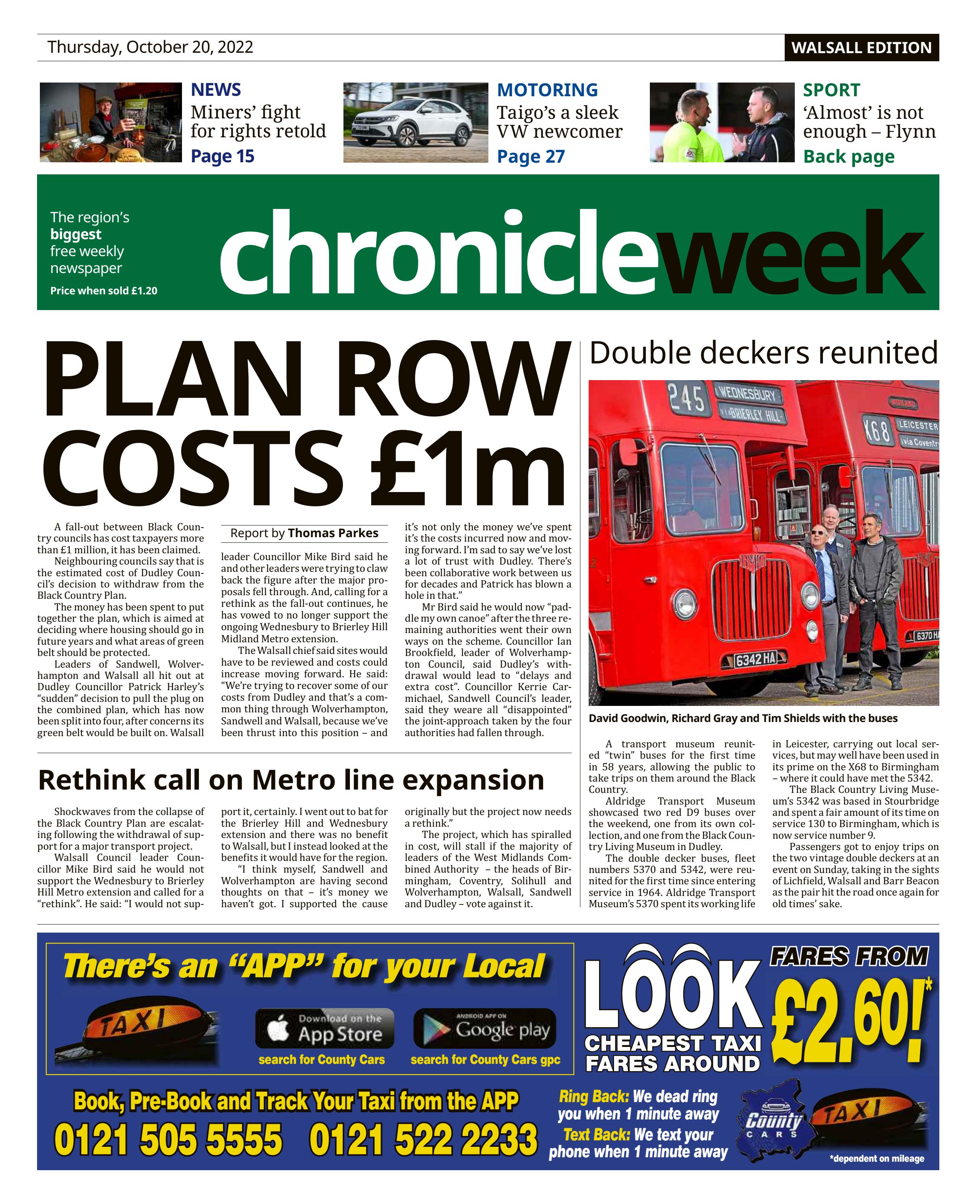 Chronicle Week Walsall - 20-Oct-2022 by MNA_Media - Issuu