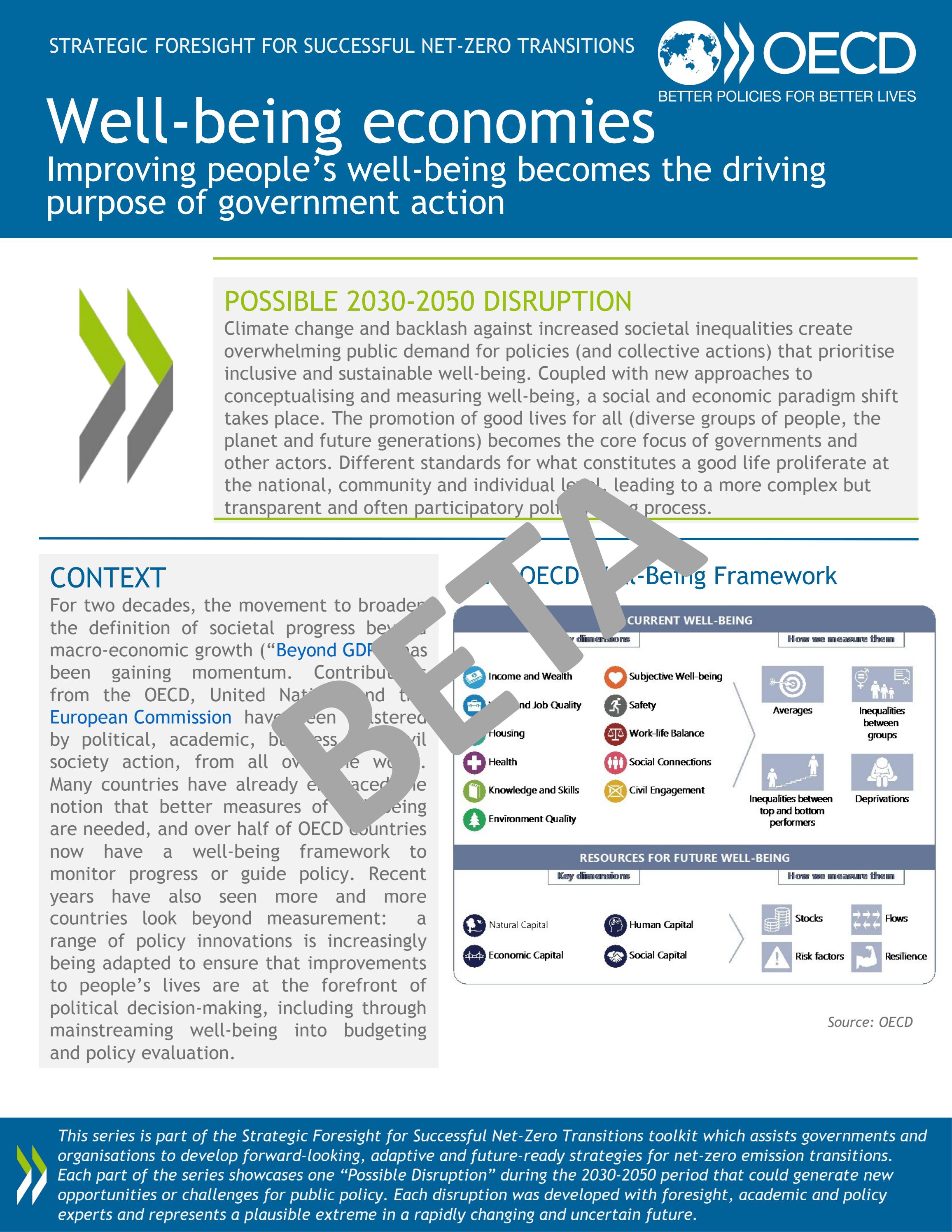 Wellbeing economies by OECD - Issuu