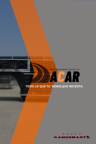 Catálogo de refacciones DACAR by Ranch Mart - Issuu