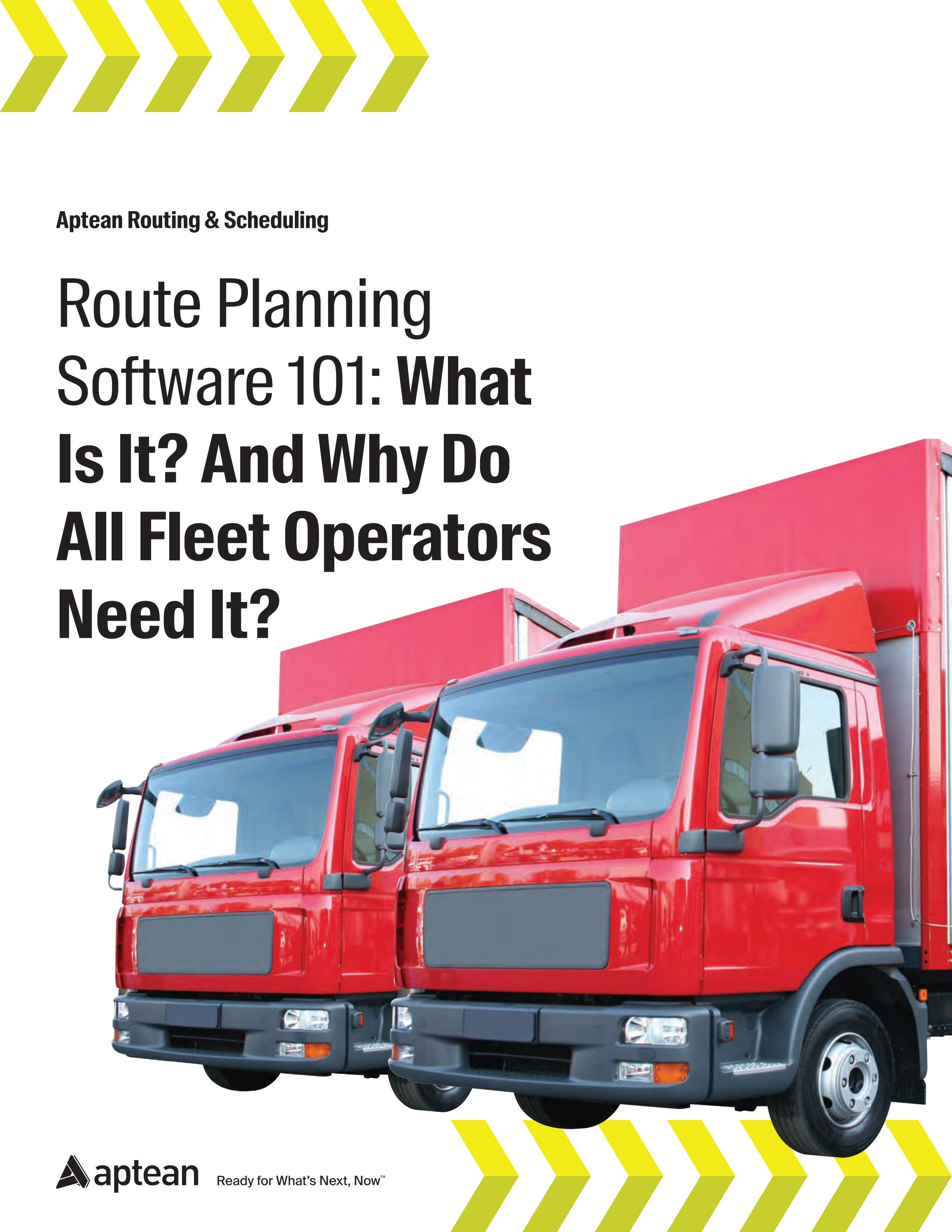 Aptean Routing & Scheduling Whitepaper: Route Planning Software 101 by ...