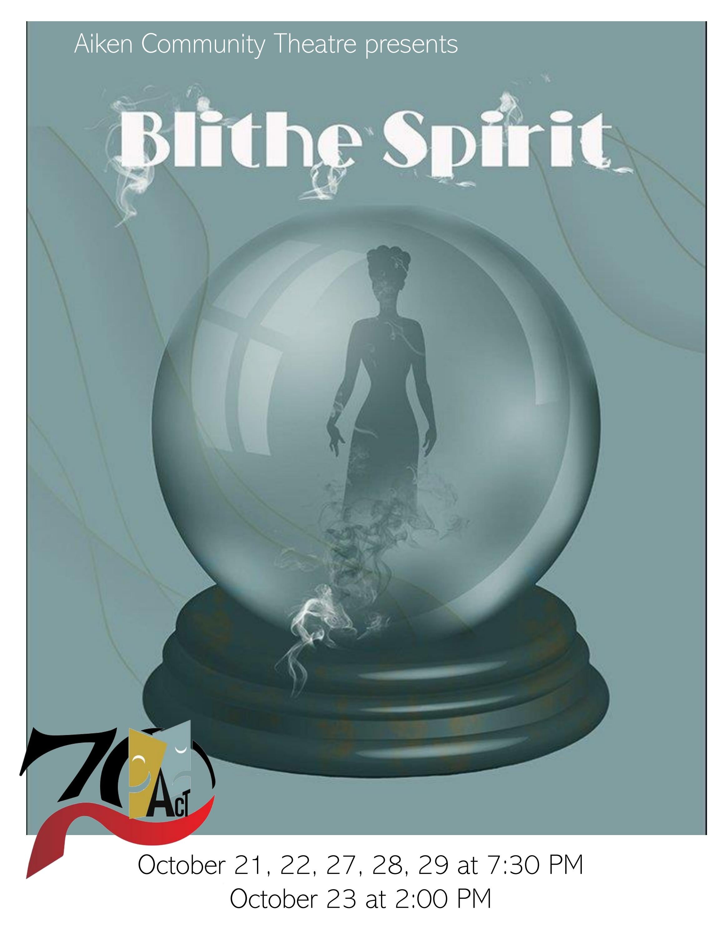 Blithe Spirit by Aiken Community Theatre - Issuu