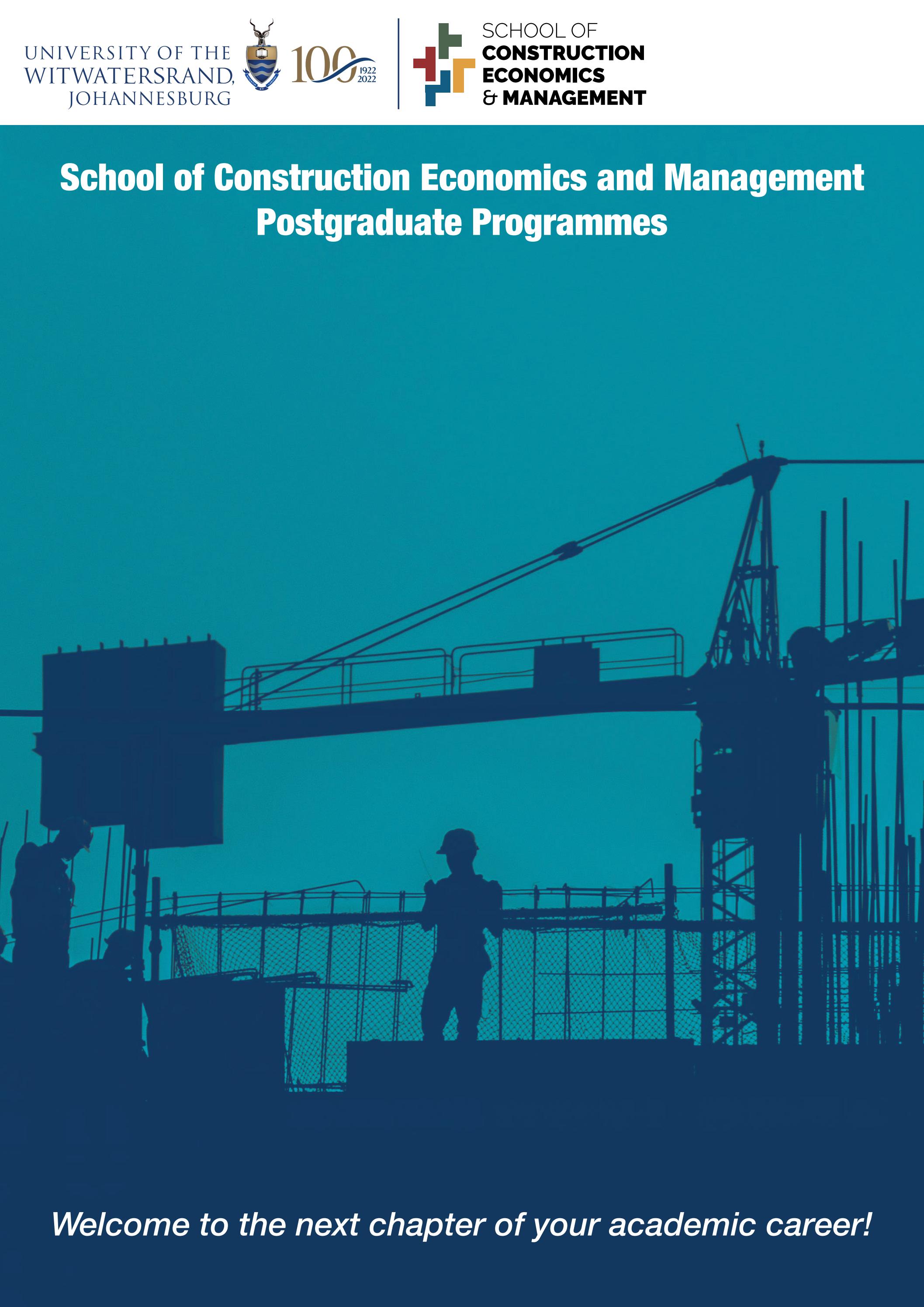 SCEM Postgraduate Programmes by witsmarketing - Issuu