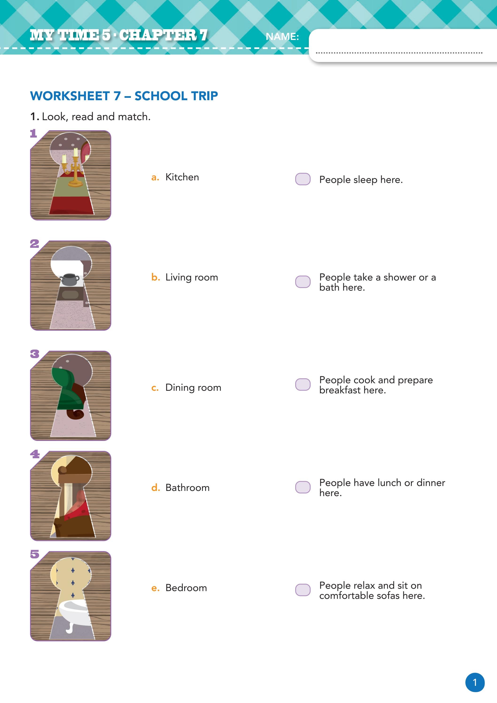 Worksheet 7 - My Time 5 by Editorial ACES - Issuu