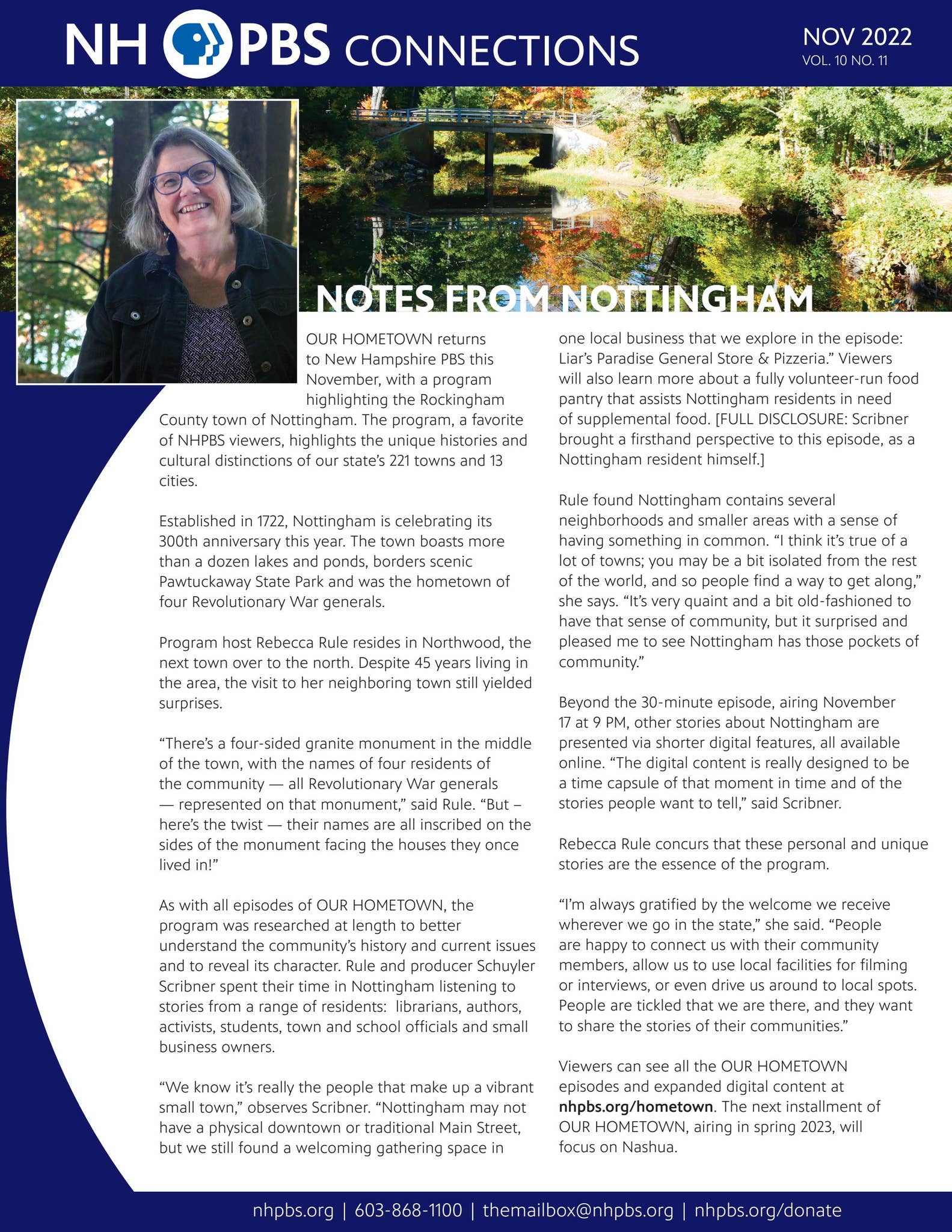 NHPBS Connections - November 2022 by New Hampshire PBS - Issuu