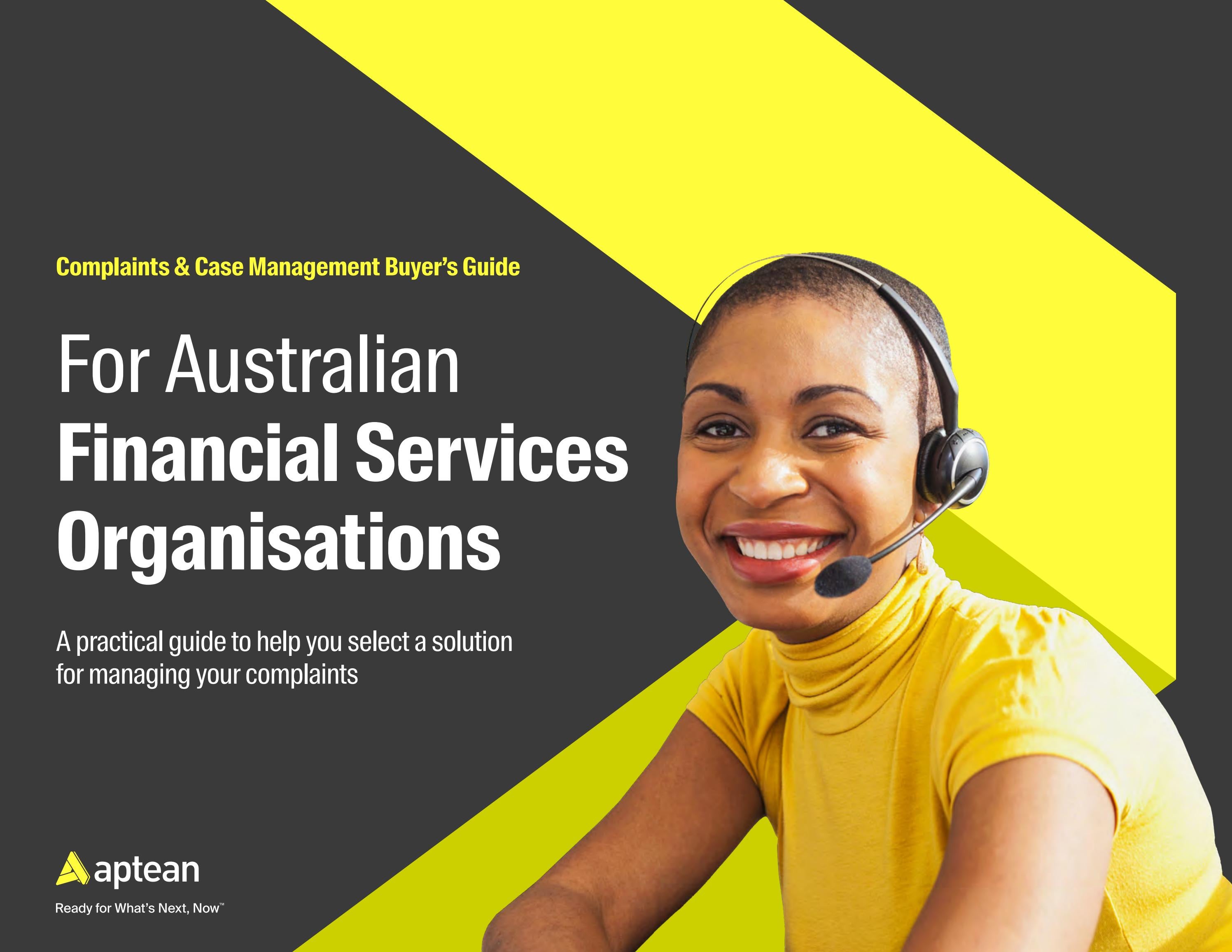 Aptean Respond Buyer's Guide: For Australian Financial Services ...