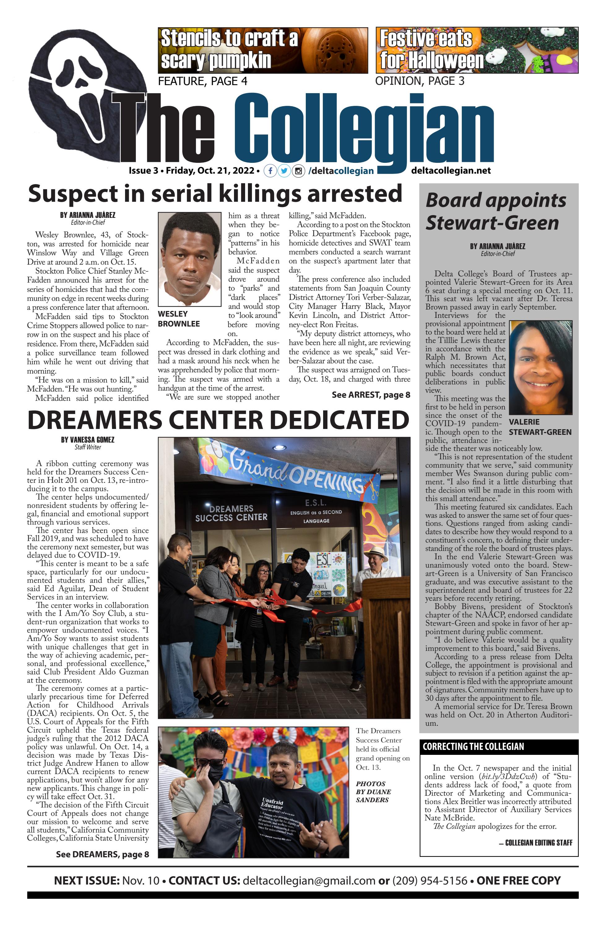 The Collegian - Published Oct. 21, 2022 by The Collegian - Issuu