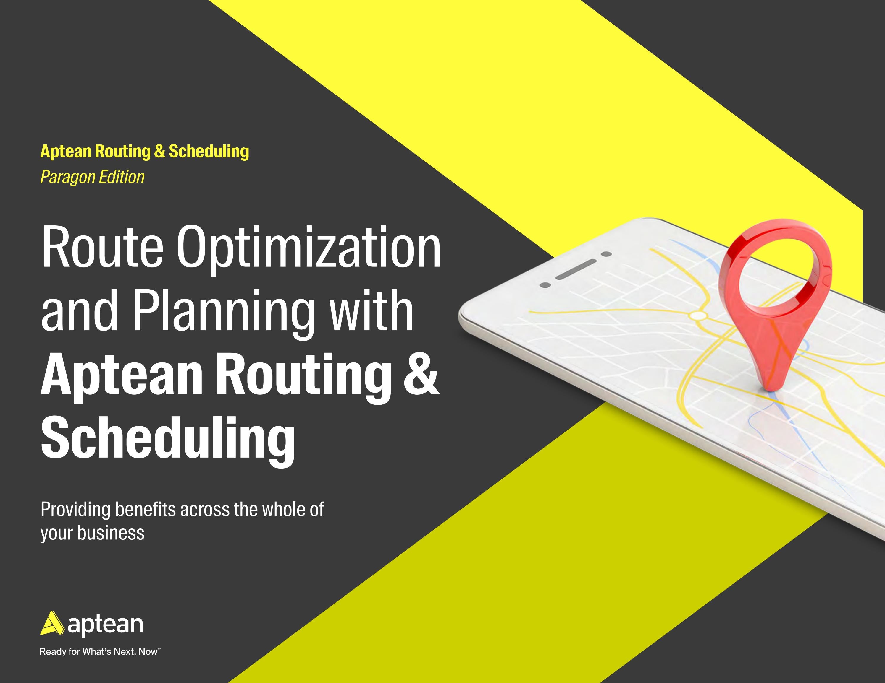 Aptean Routing & Scheduling: Route Optimization and Planning Brochure ...