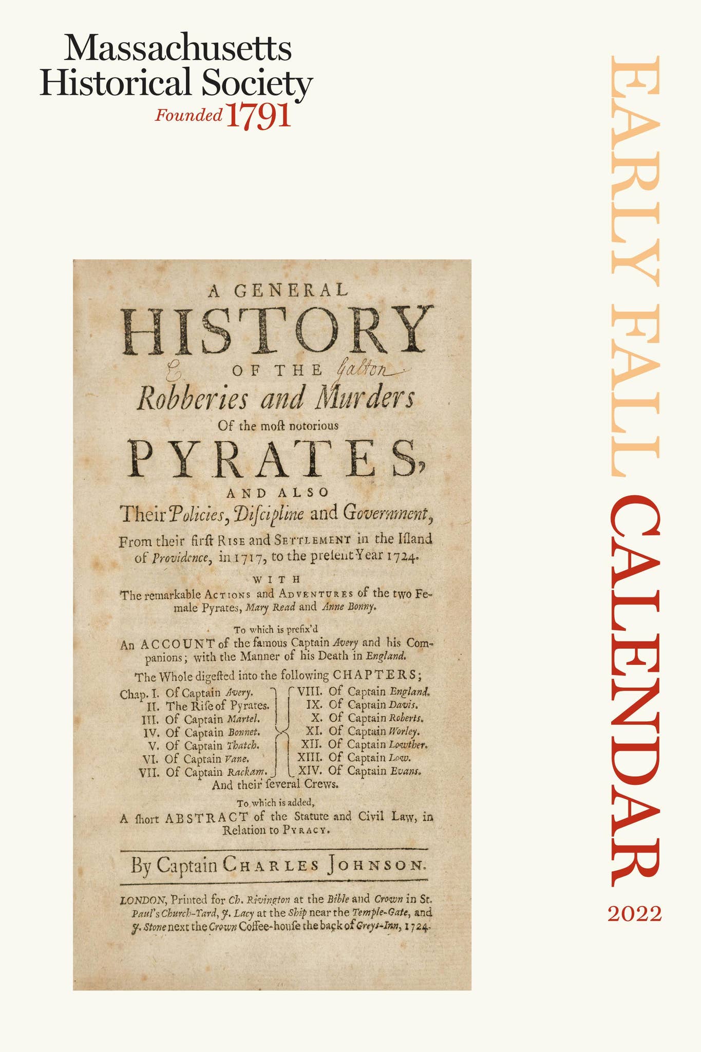 MHS Calendar of Events - September and October 2022 by Massachusetts ...