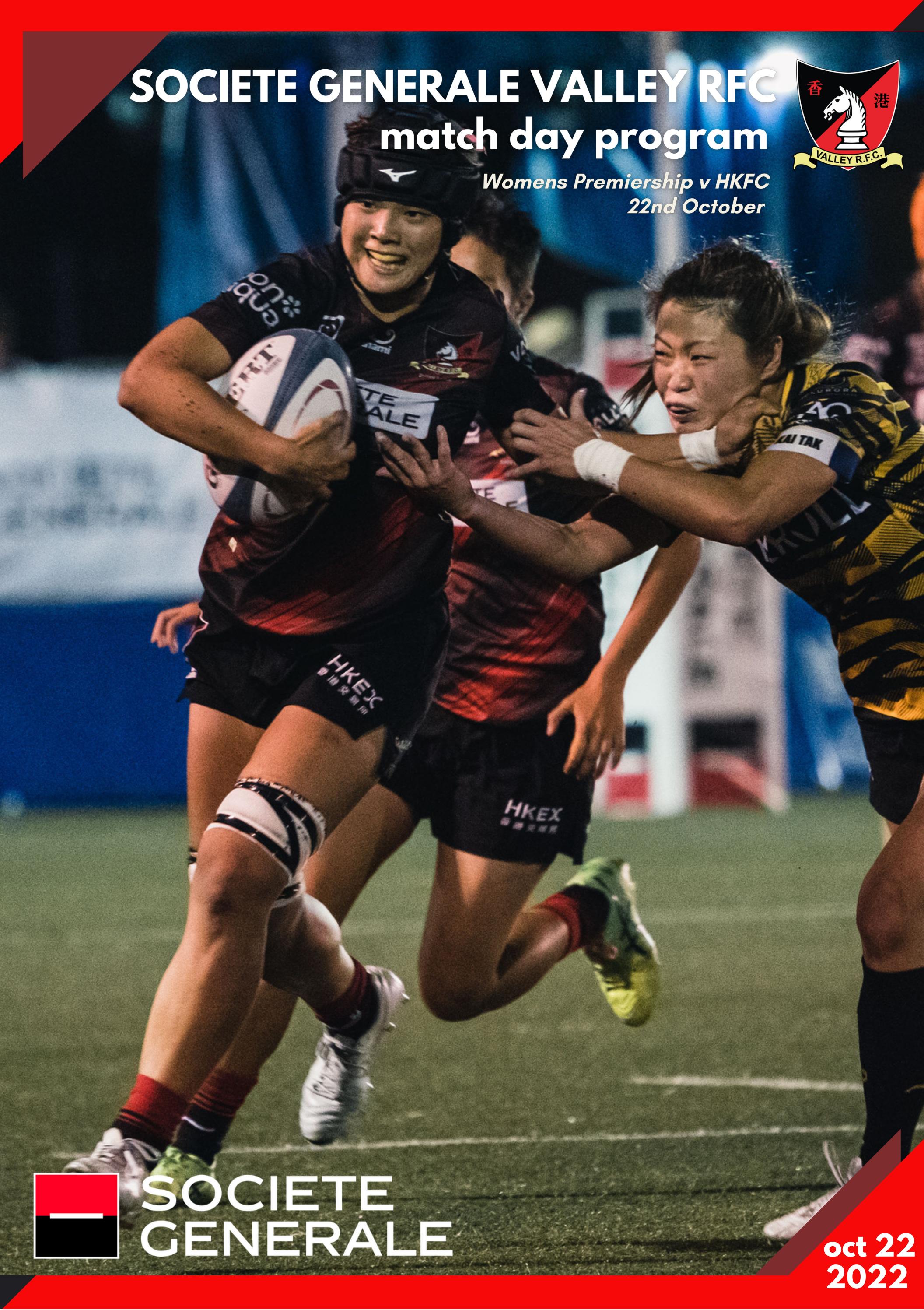 22nd October - Match Day Program by valleyrfc852 - Issuu