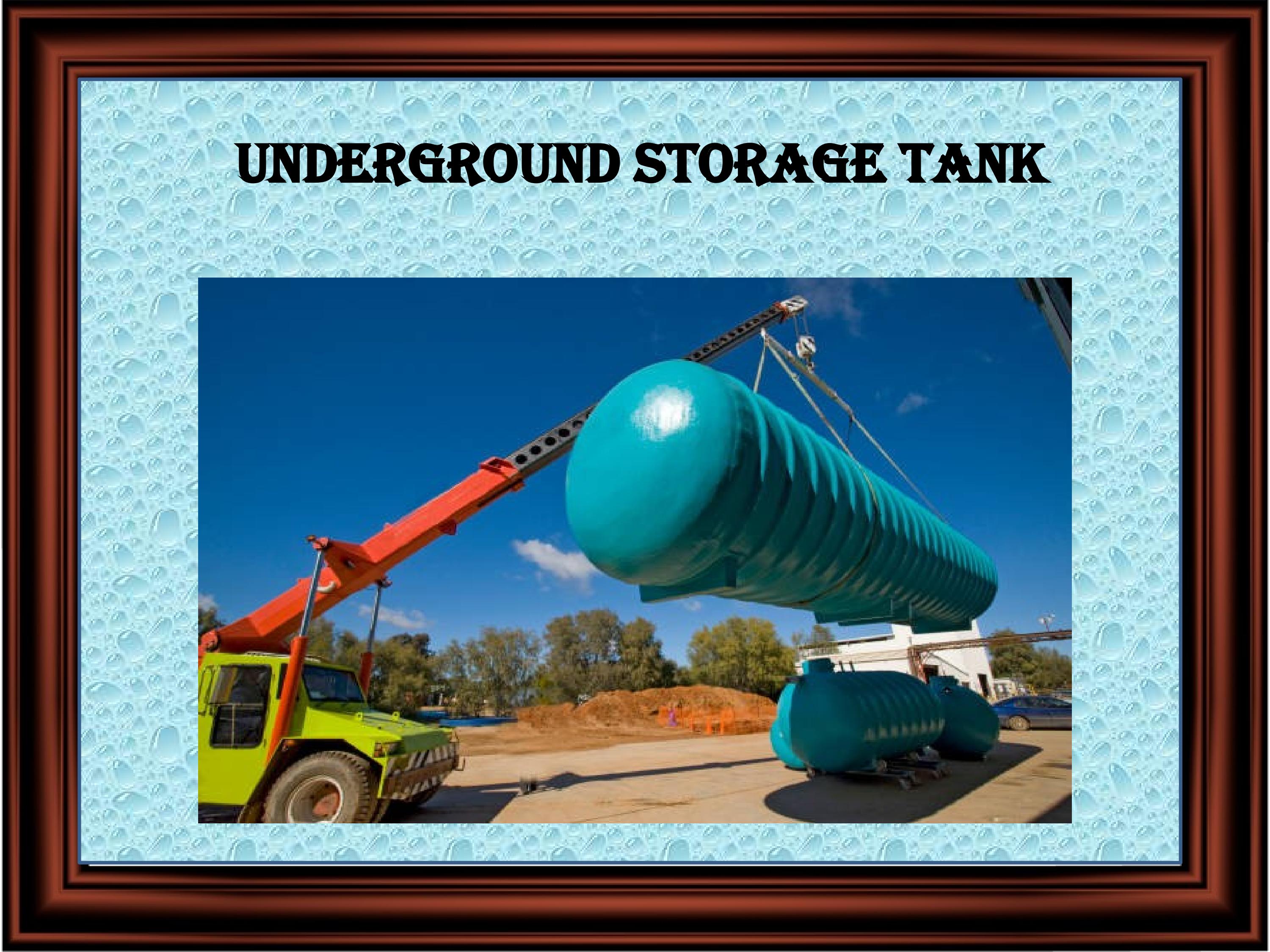 Underground Storage Tank,Underground Petroleum Tank,Underground HSD ...