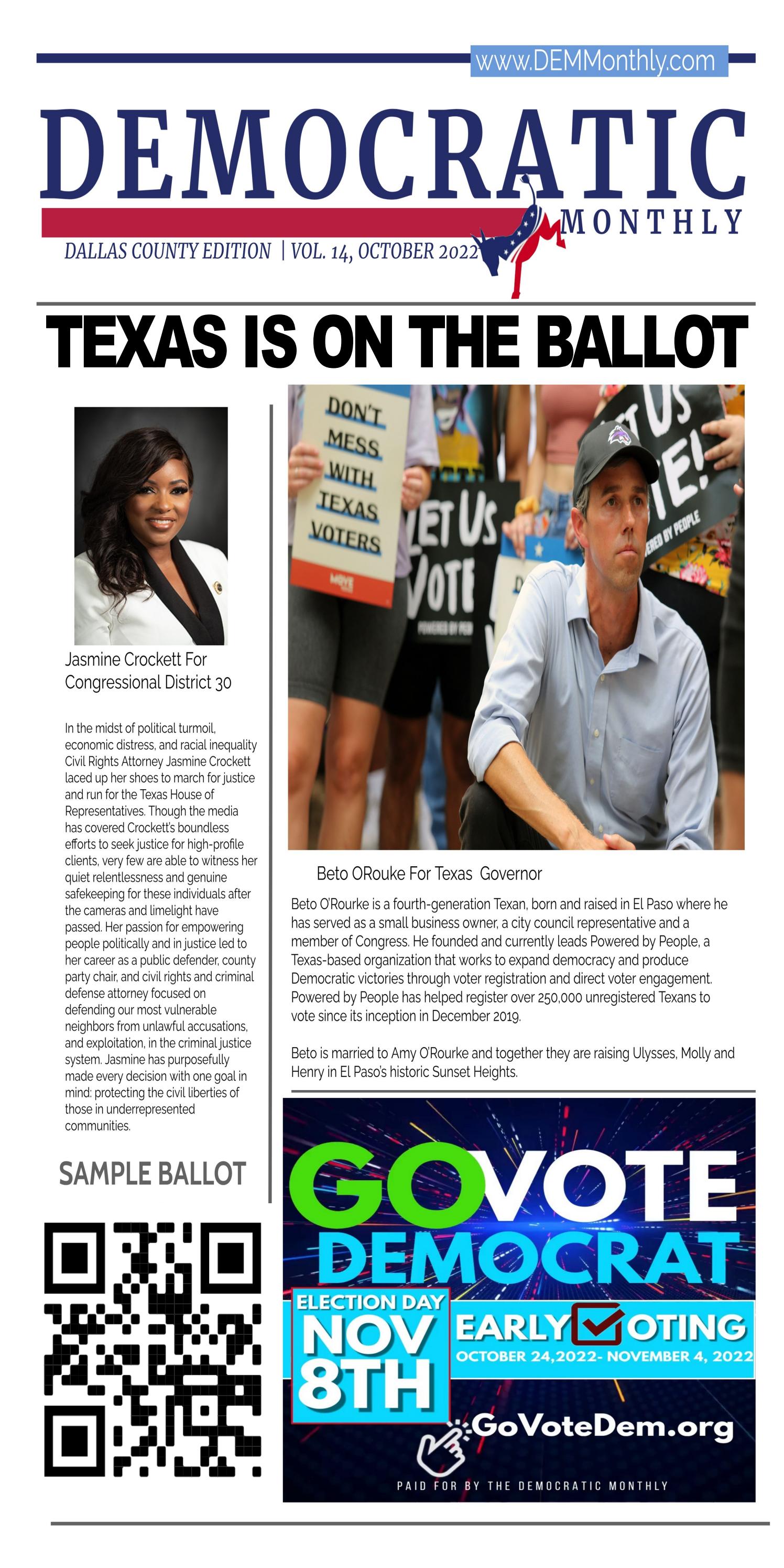 Democratic Monthly Oct 2022 by DemocraticMonthly.com - Issuu