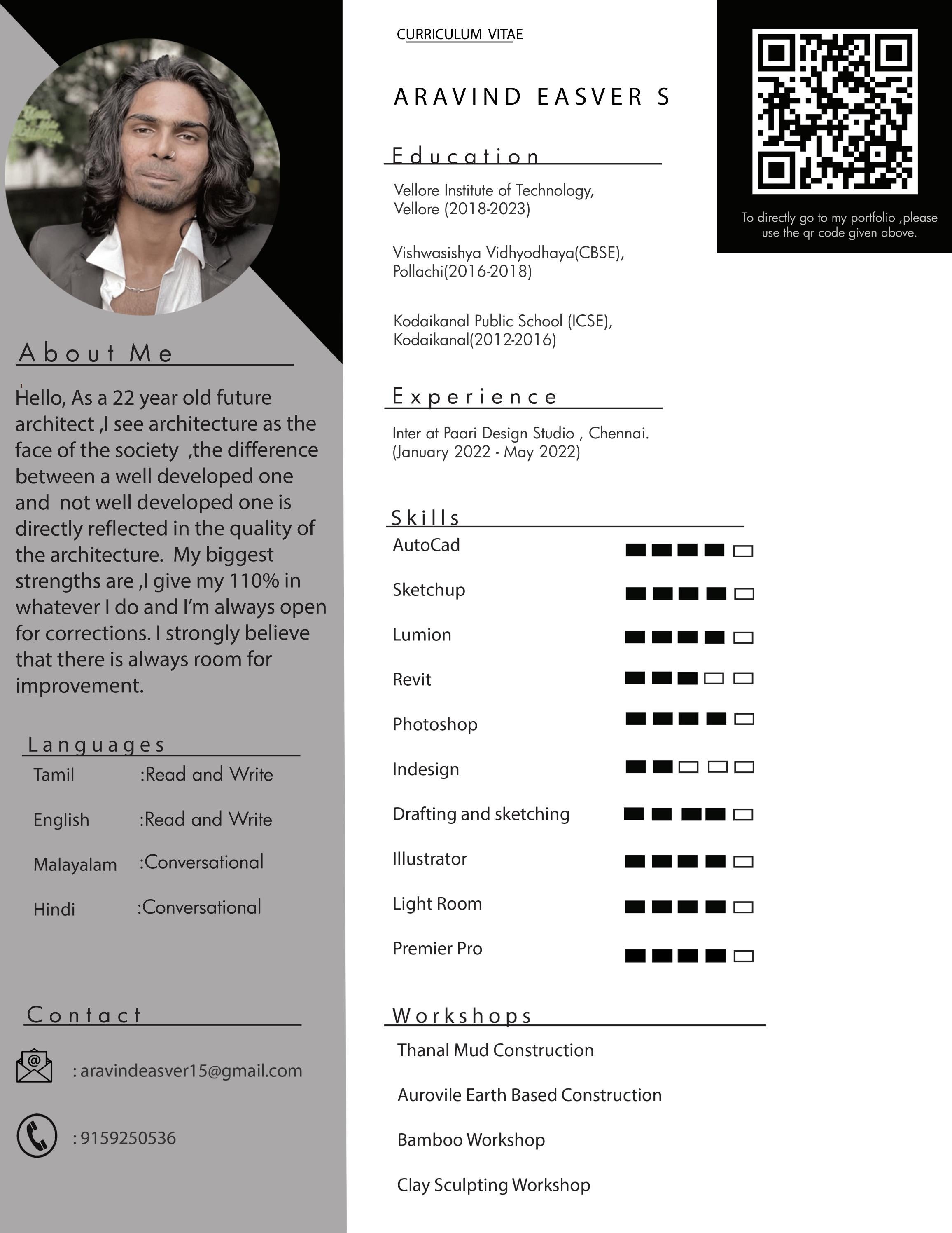 Architecture CV by Aravind_Easver - Issuu