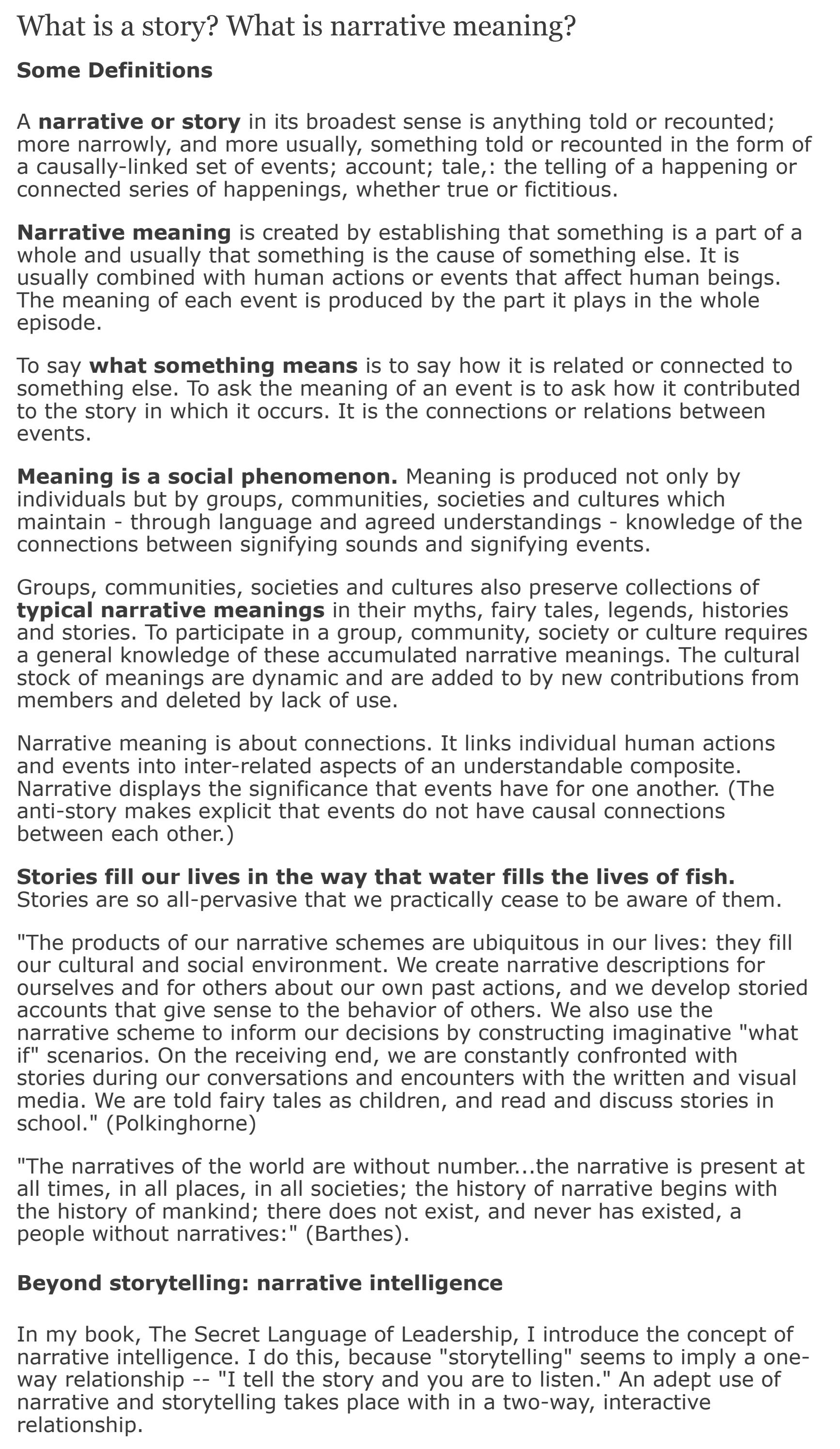 What Is A Story What Is Narrative Meaning By Ravi Issuu