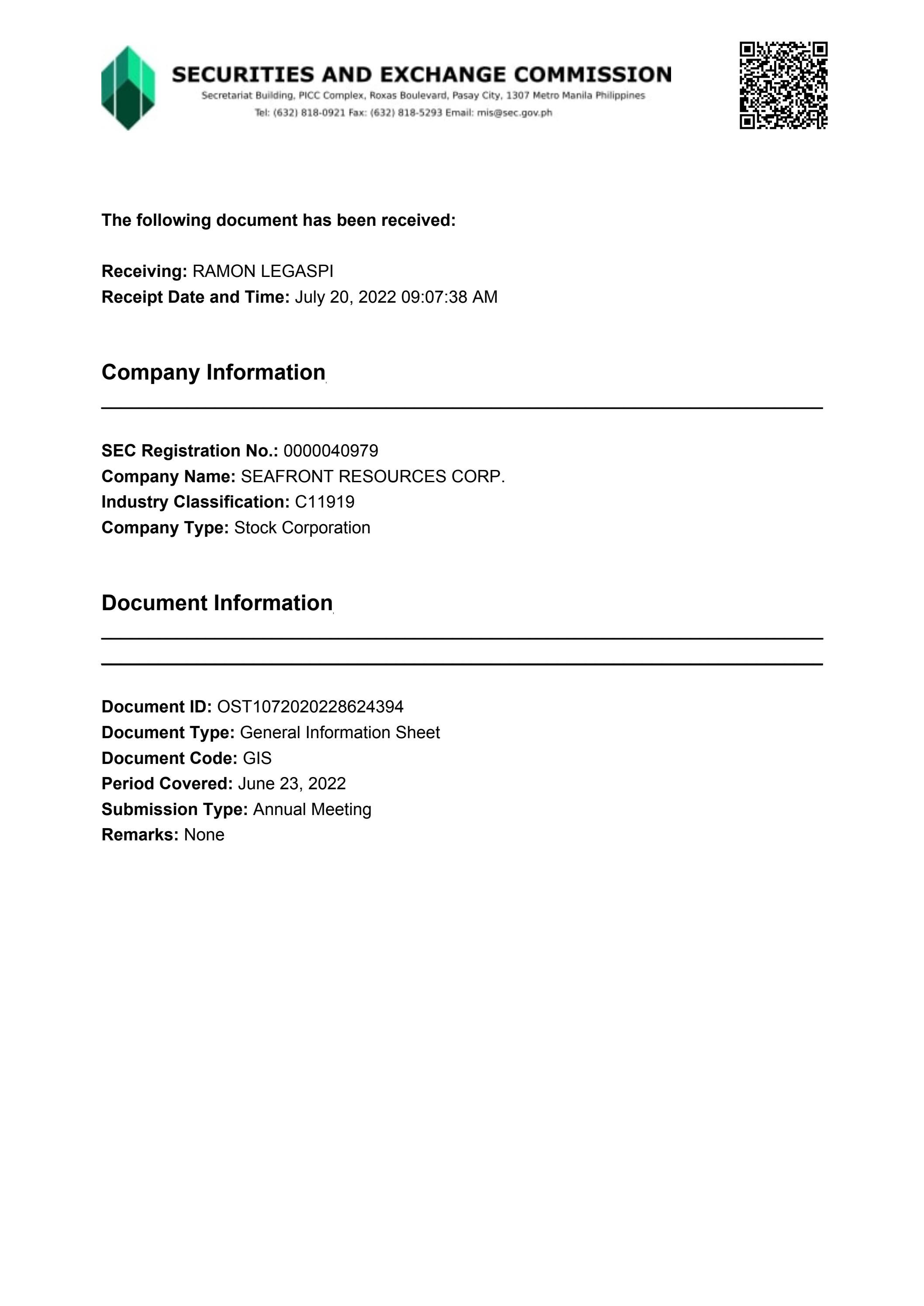 2022 SRC GIS by Philippine Integrated Advertising Agency, Inc. - Issuu