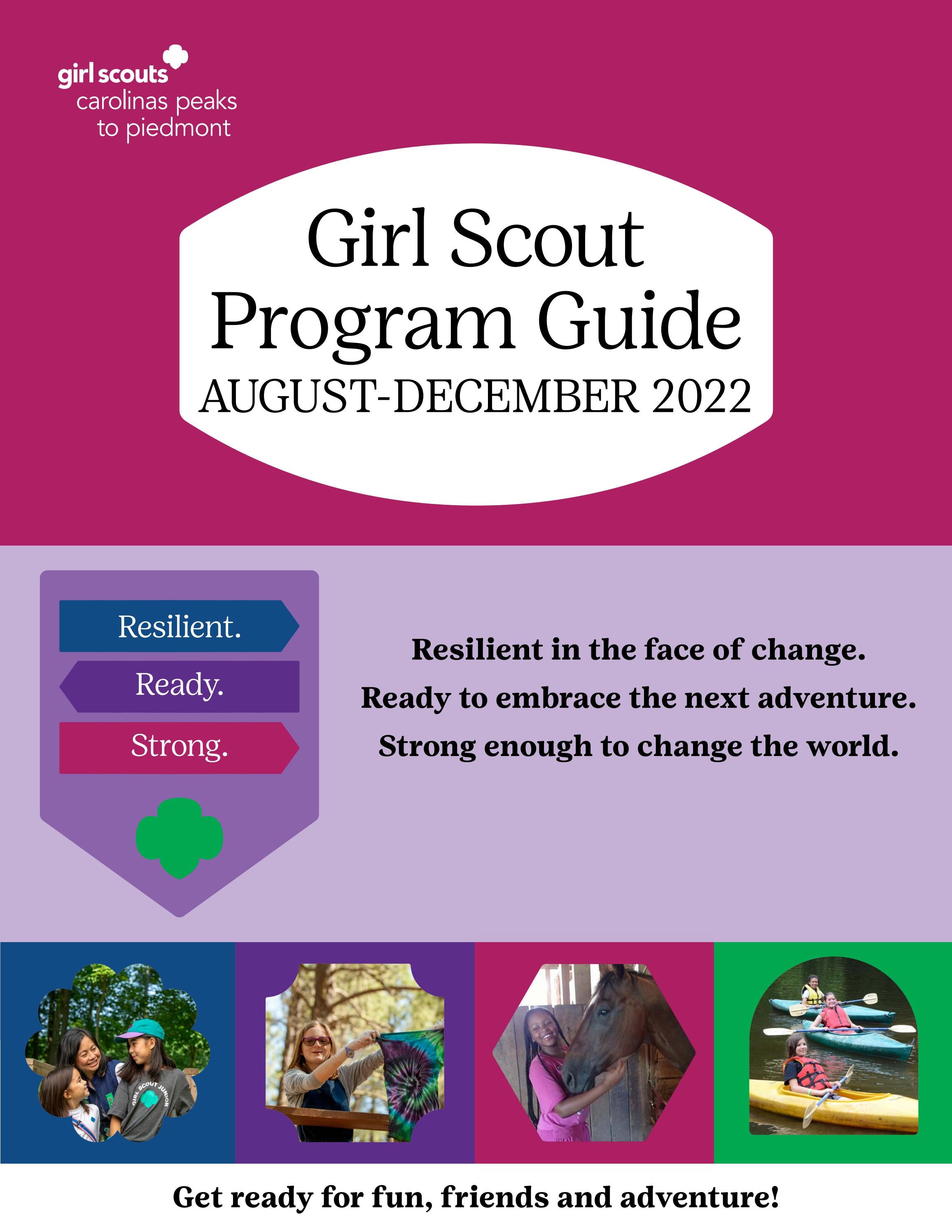 Girl Scout Program Guide: August-December 2022 by GSCP2P - Issuu
