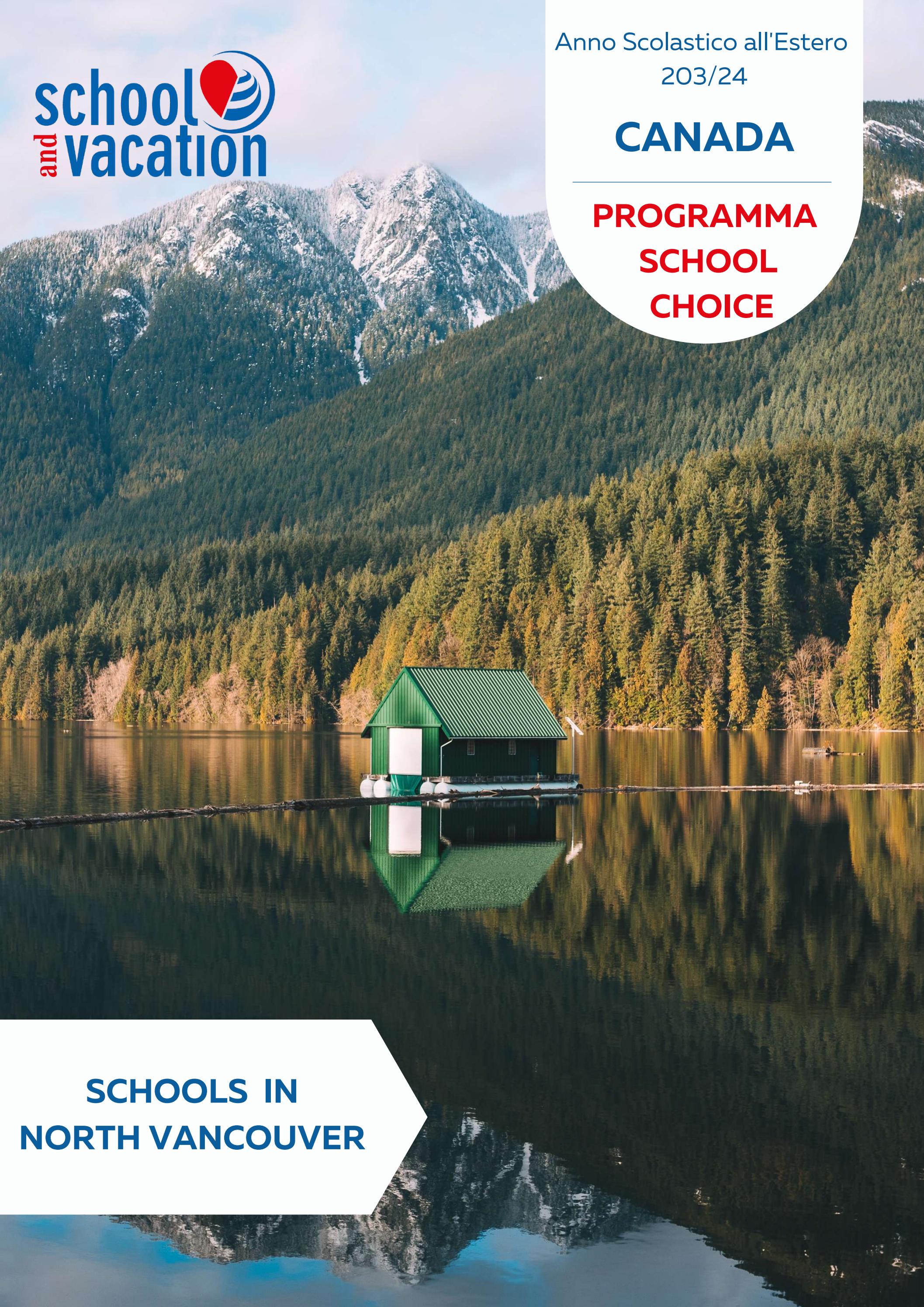SCHOOL CHOICE_NORTH VANCOUVER by SCHOOLANDVACATION SRL - Issuu