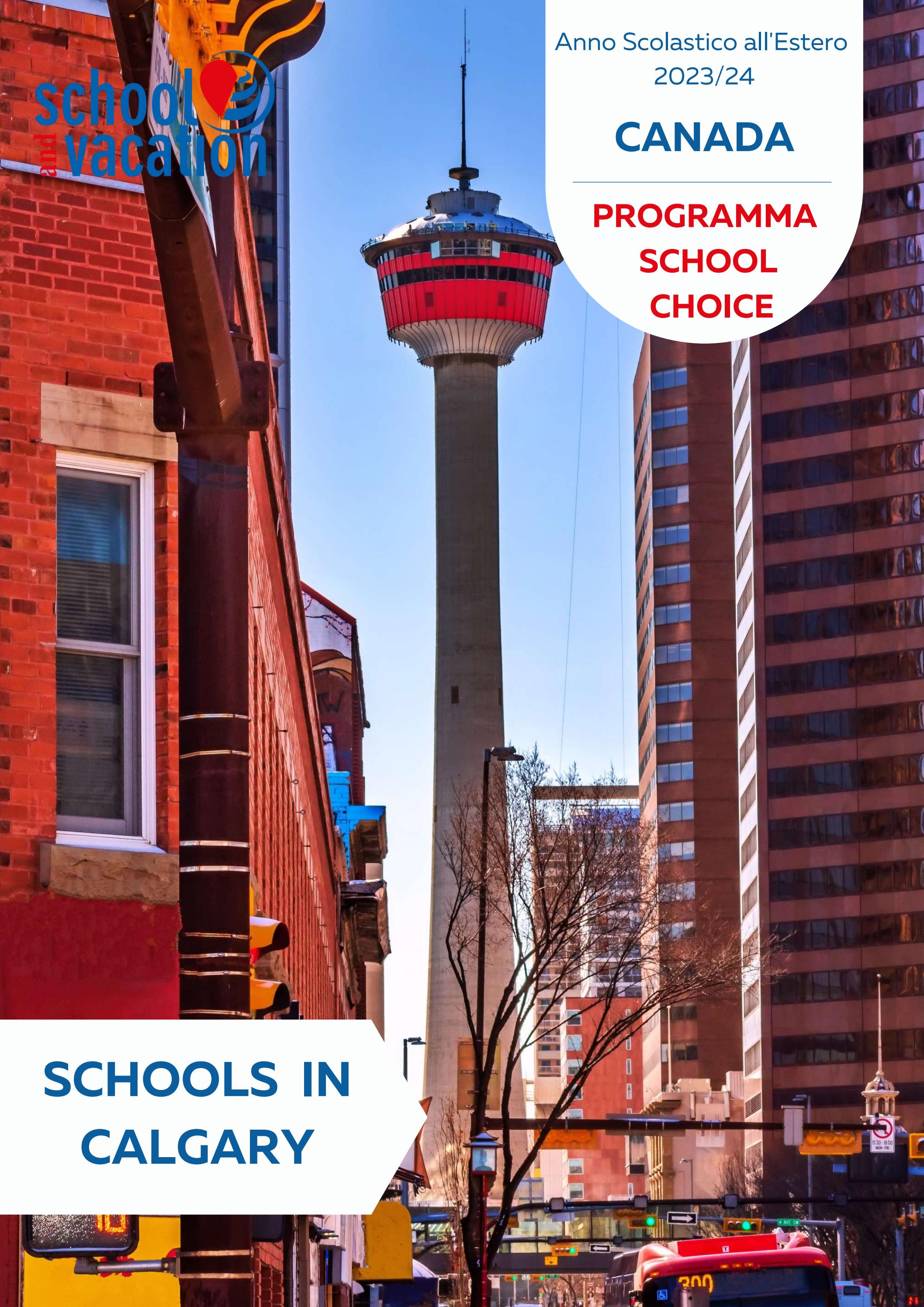 SCHOOL CHOICE_CALGARY by SCHOOLANDVACATION SRL - Issuu