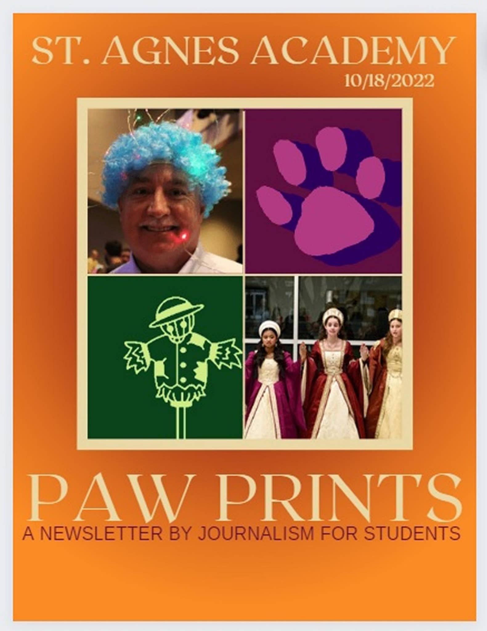 Paw Prints Edition #1 by St. Agnes Academy - Issuu