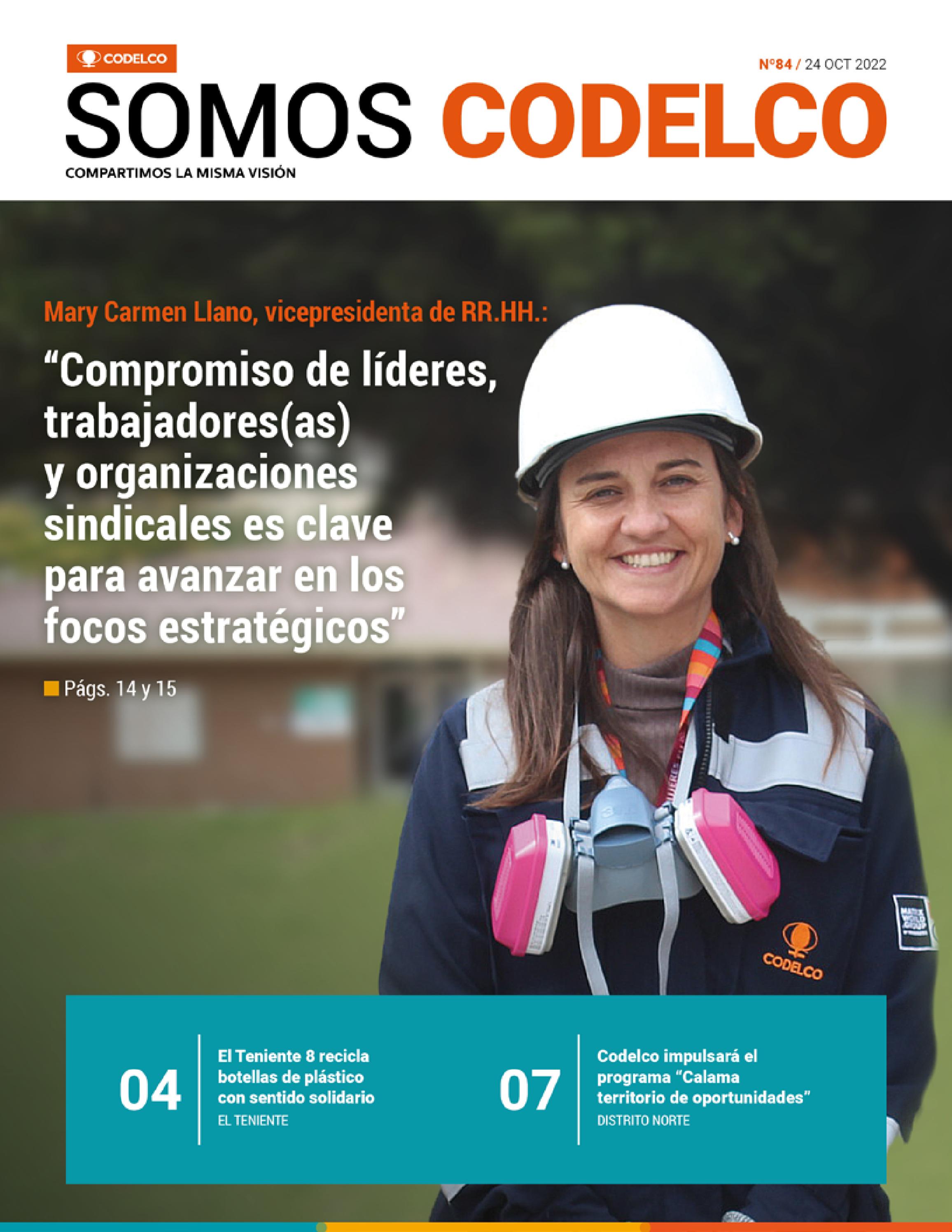 Somos Codelco | Revista N°84 | 25 de octubre 2022 by Mi Codelco - Issuu