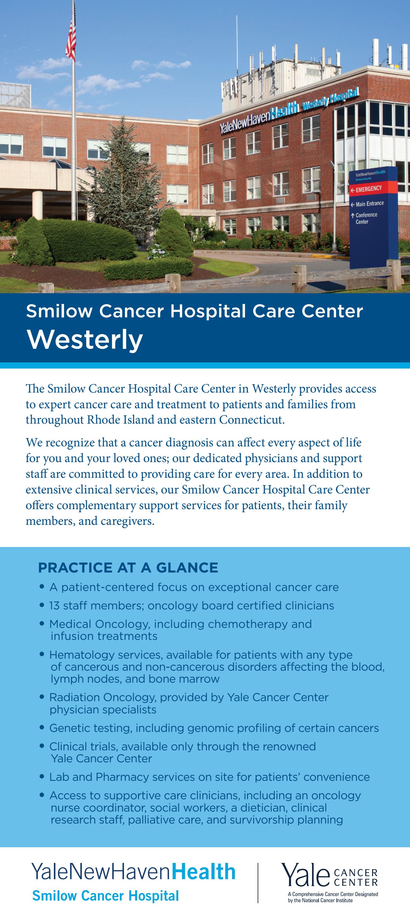 Smilow Cancer Hospital Care Center Westerly by Smilow Cancer Hospital ...