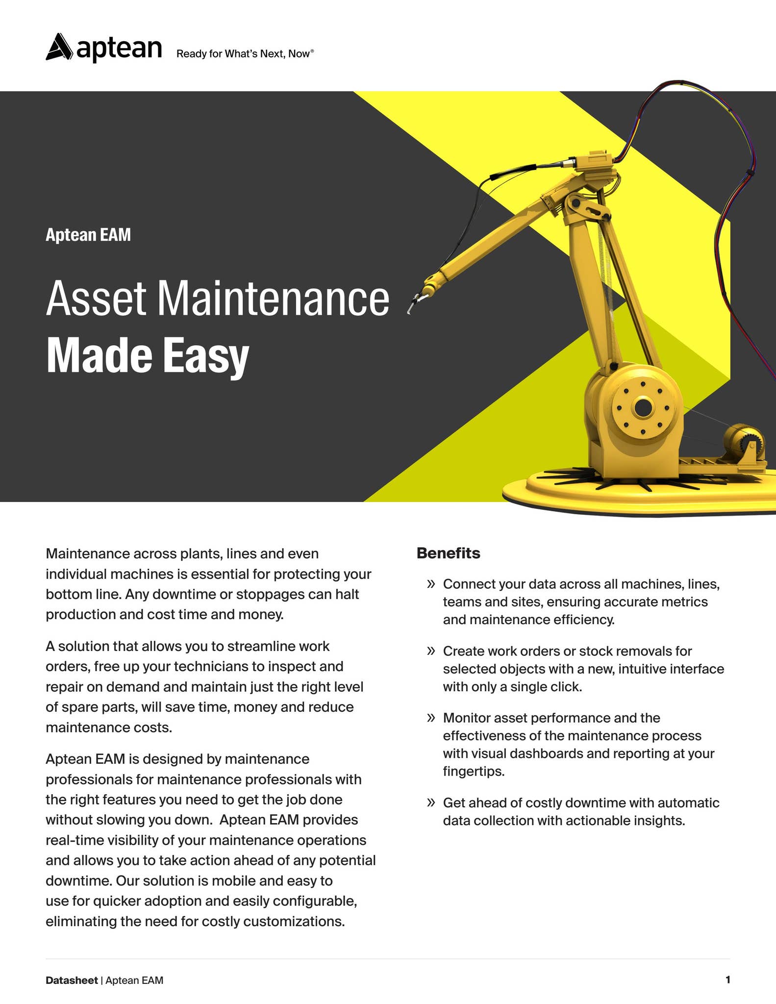 Aptean EAM by Aptean - Issuu
