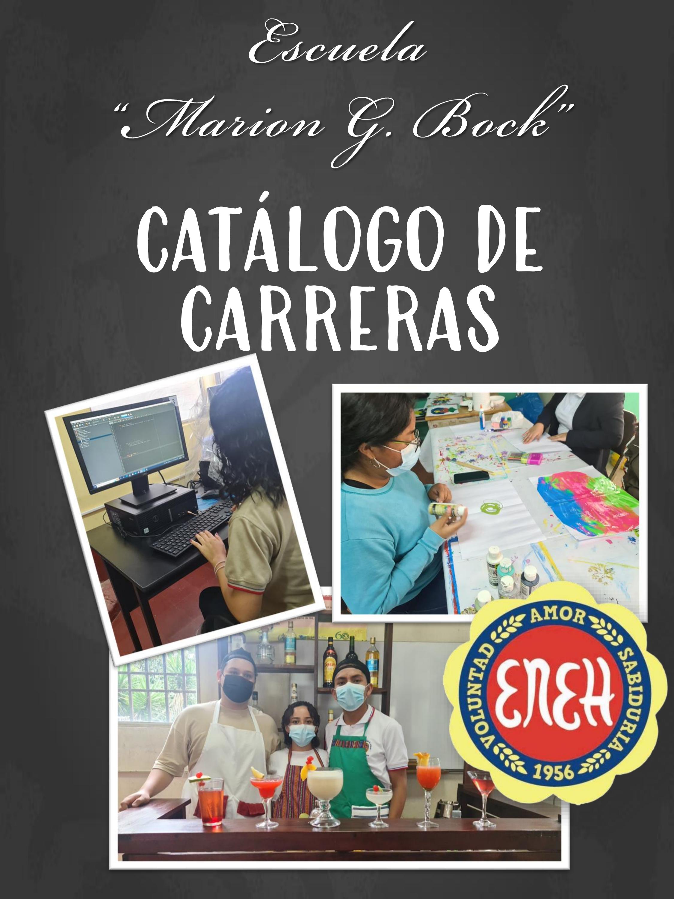 Catálogo Carreras "Marion G. Bock" 2023 by Escuela Normal Marion G ...