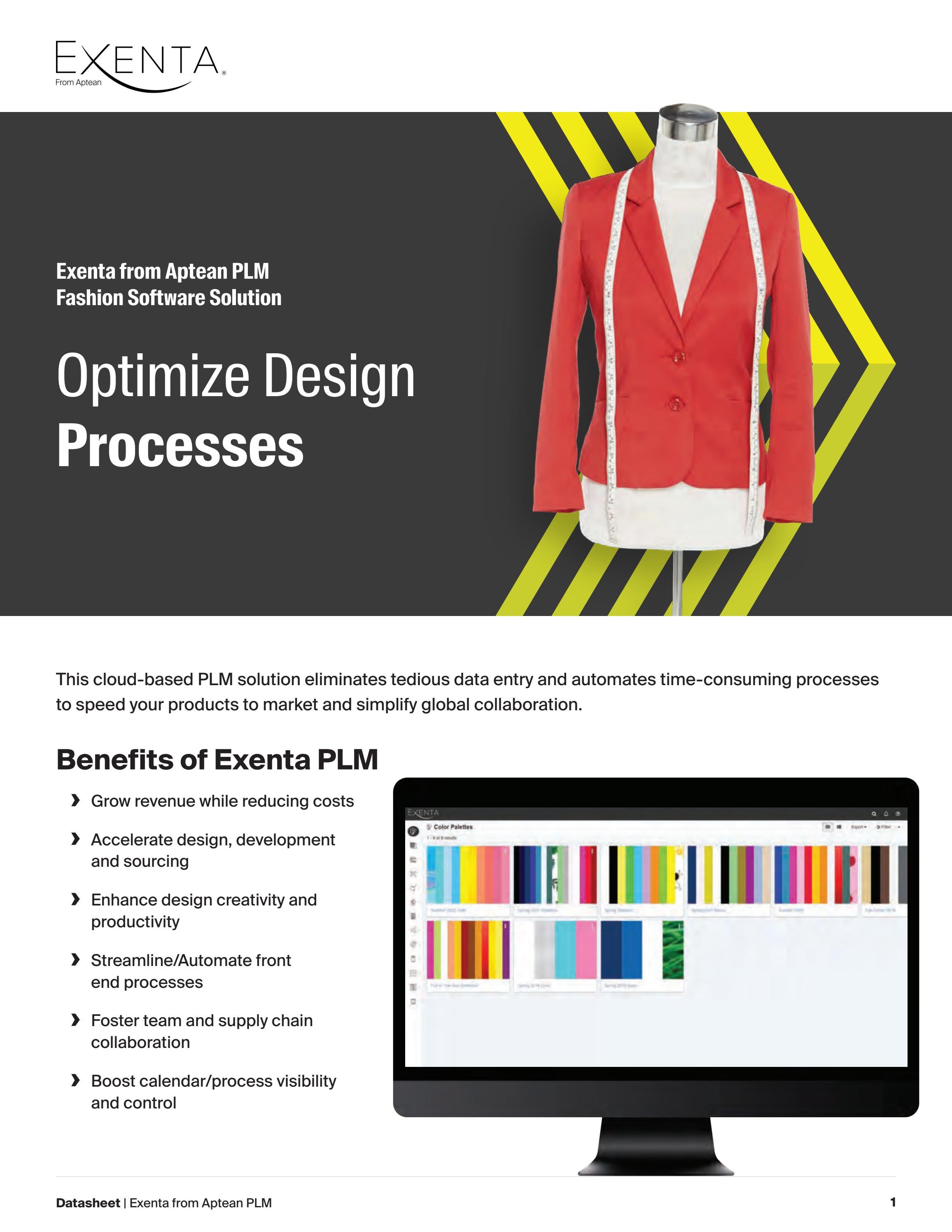 Exenta from Aptean PLM by Aptean - Issuu