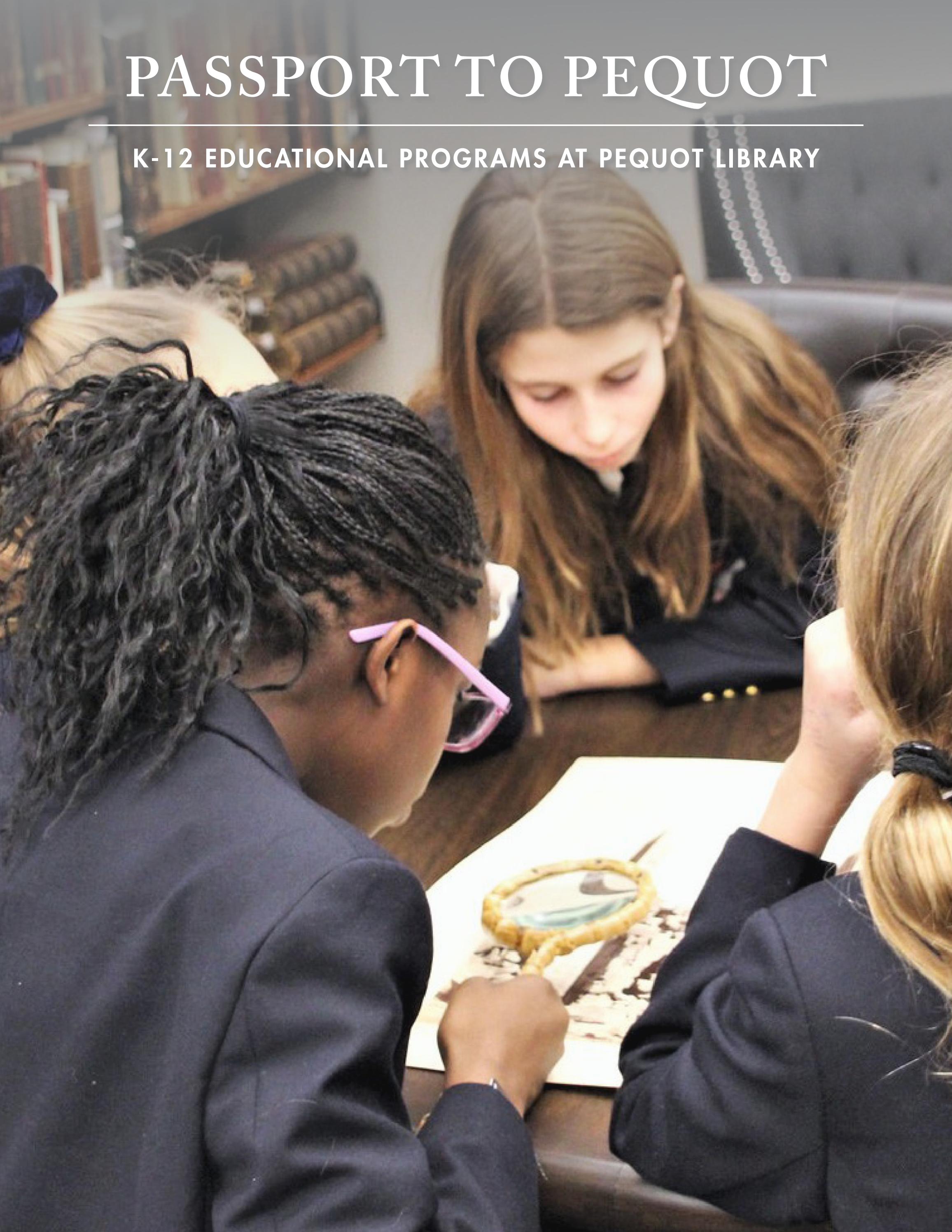 Passport to Pequot Brochure by Pequot Library - Issuu