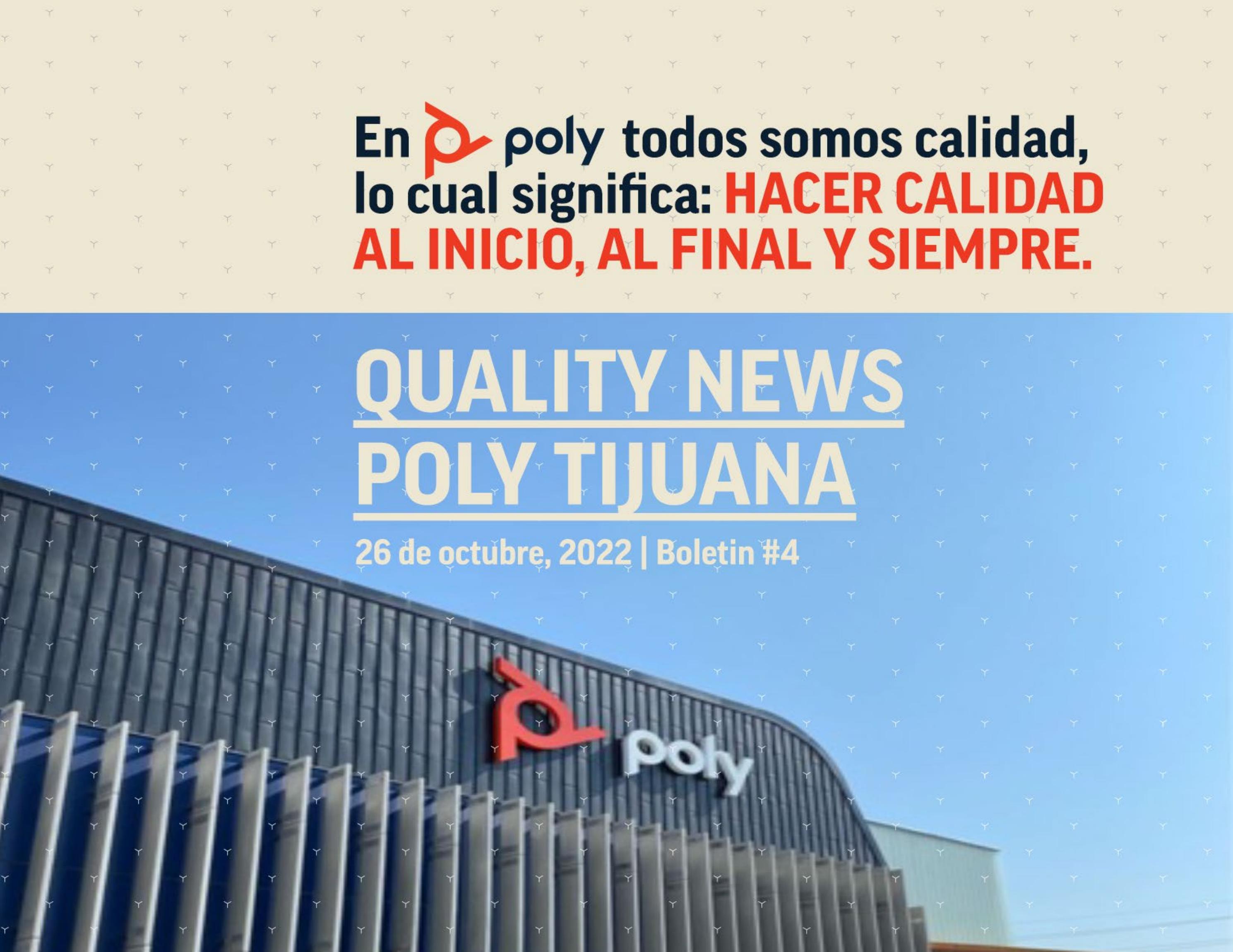 Quality News Poly Tijuana, Boletin #4 by PolyTijuana - Issuu