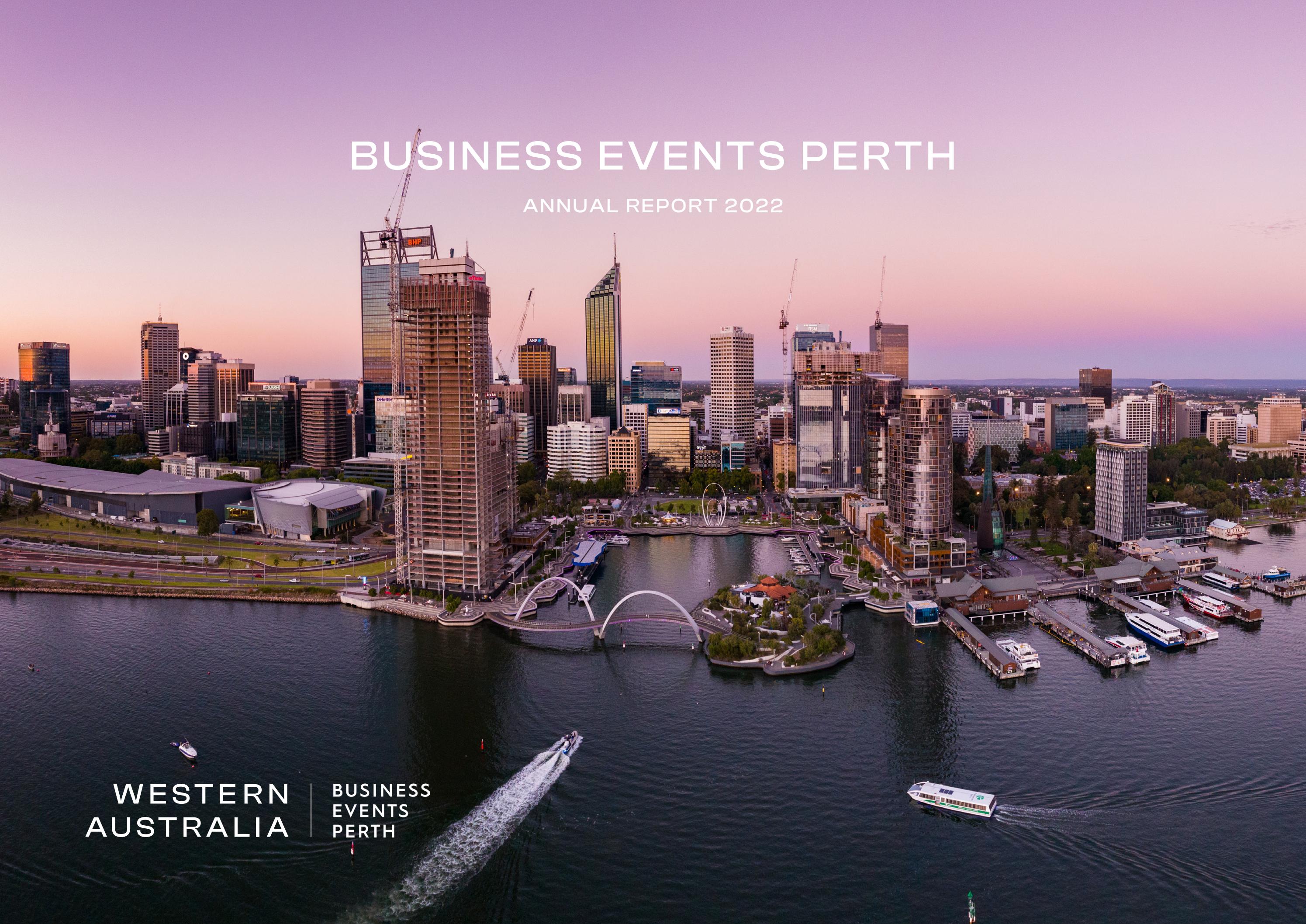 Business Events Perth 2022 Annual Report by BusinessEventsPerth - Issuu