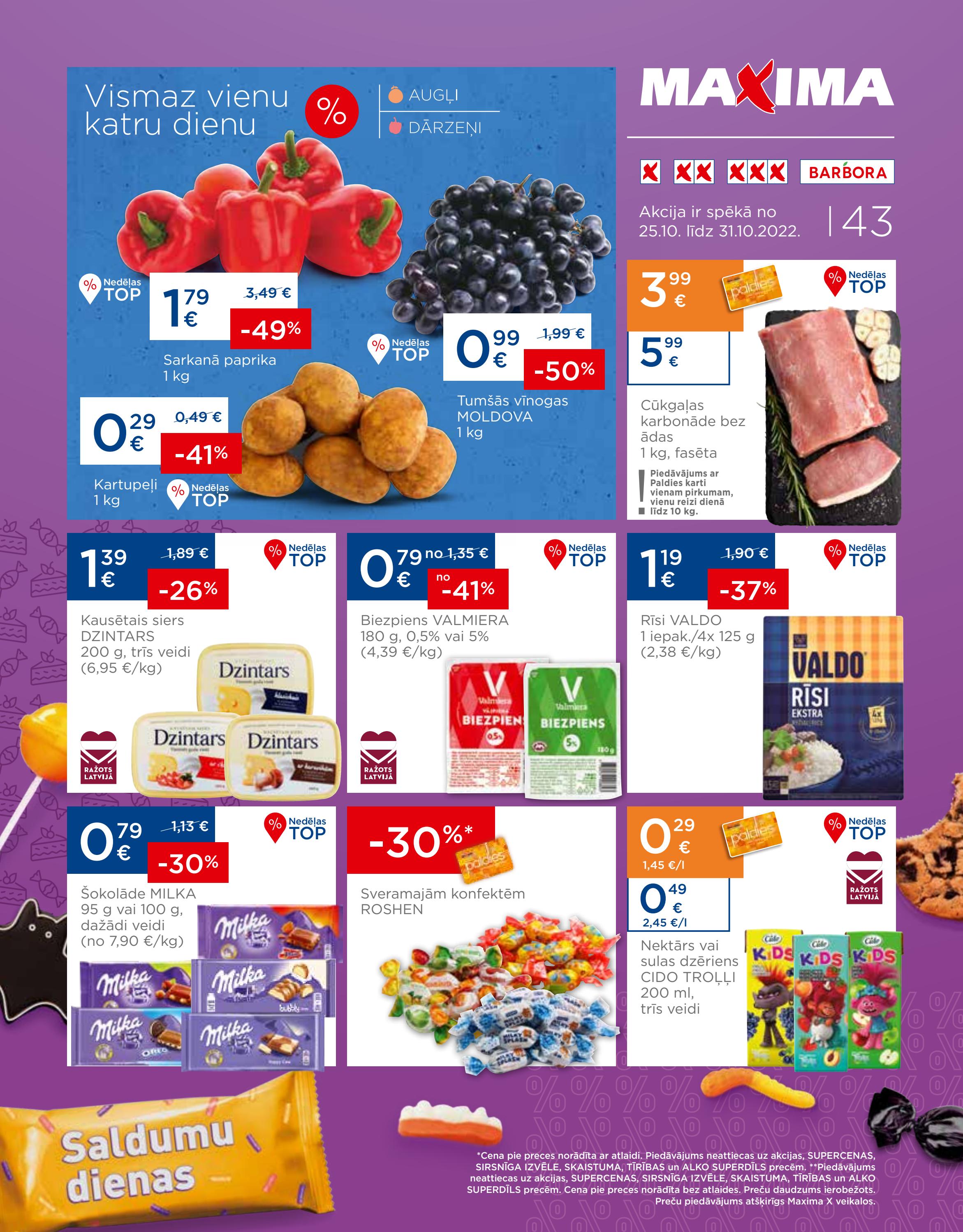 MAXIMA | X XX XXX | 25.-31.10.2022. by Maxima Latvija - Issuu