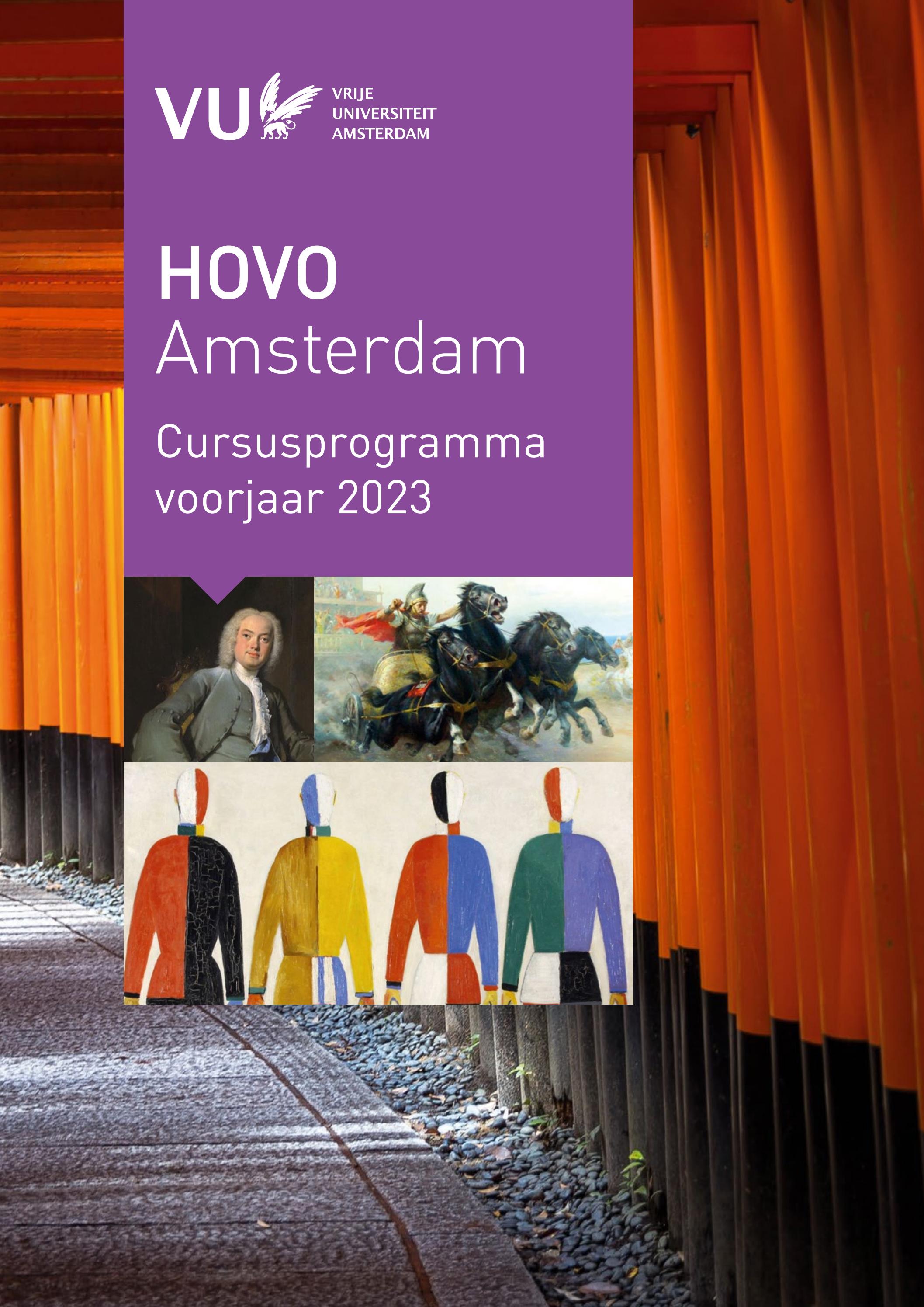 HOVO Amsterdam - Cursusprogramma voorjaar 2023 by Vrije Universiteit ...