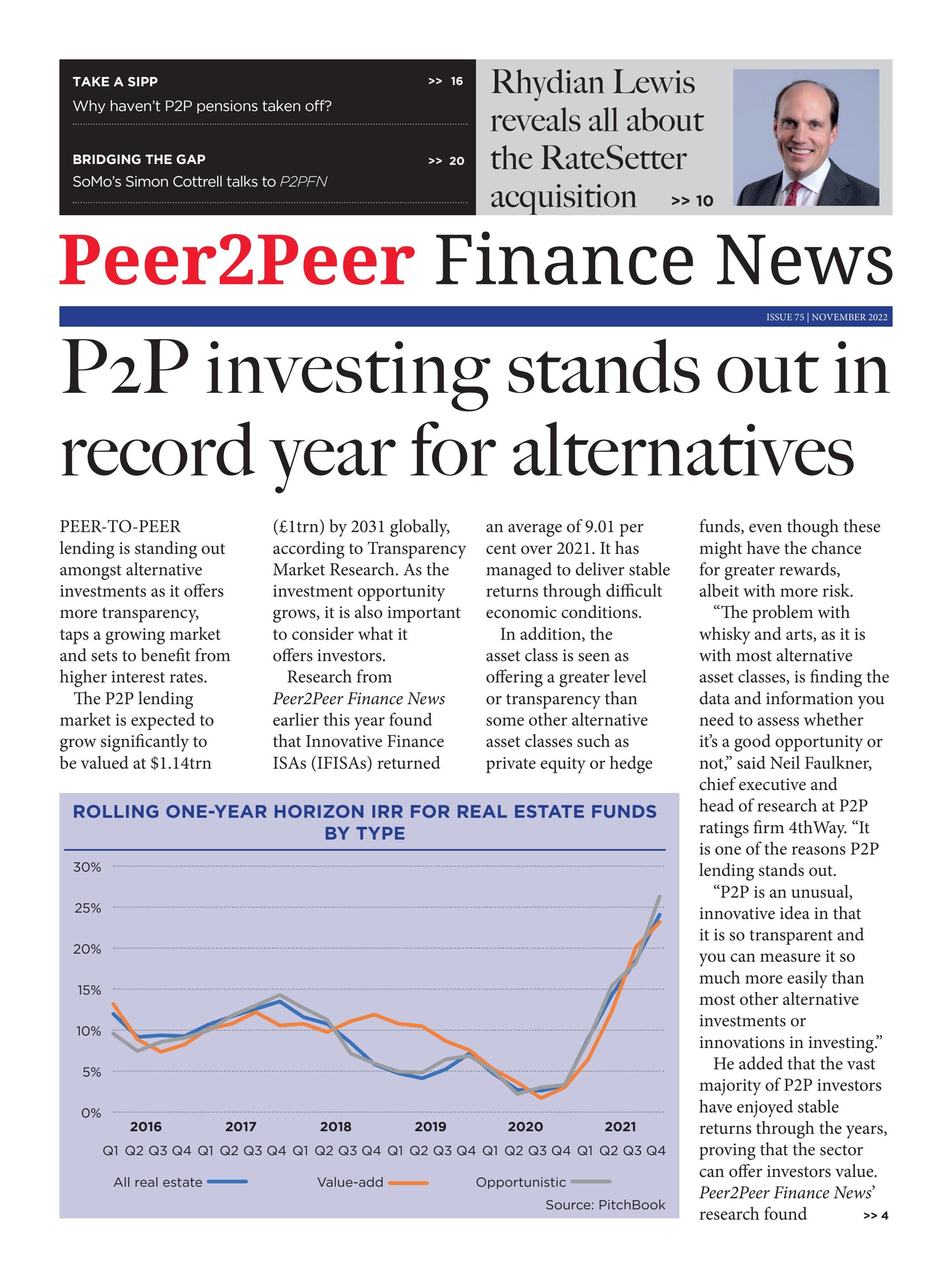 Peer2Peer Finance News November 2022 by Peer2Peer Finance News - Issuu