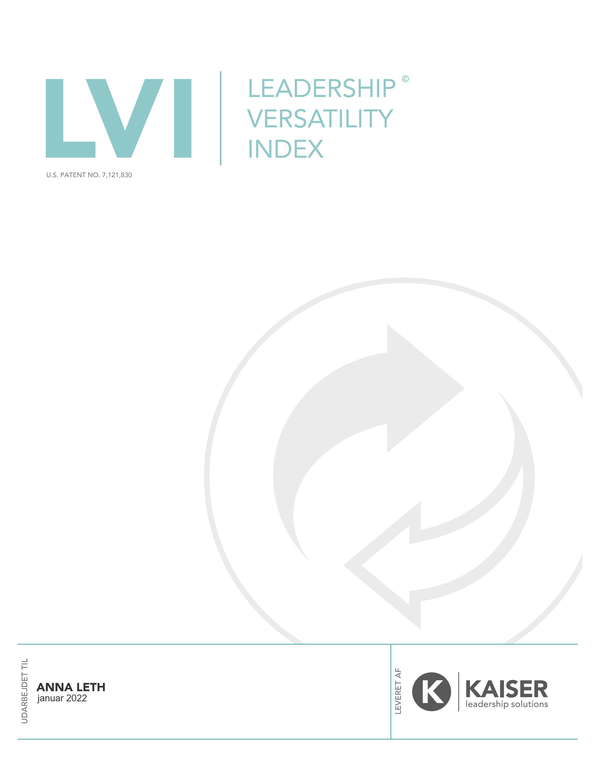 Eksempel på en LVI rapport by LEAD - Enter next level - Issuu