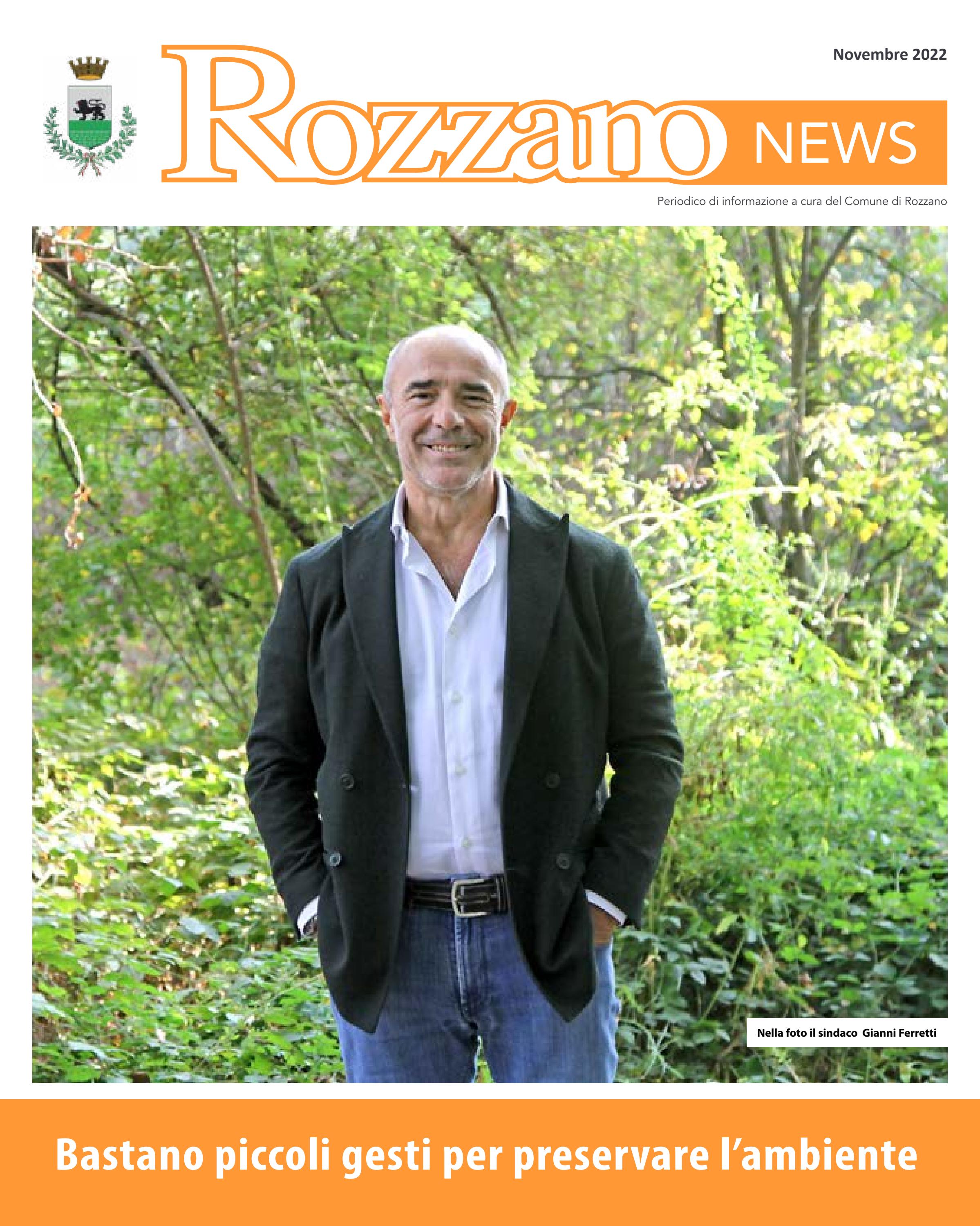 Rozzano News Novembre 2022 by Comune di Rozzano - Issuu