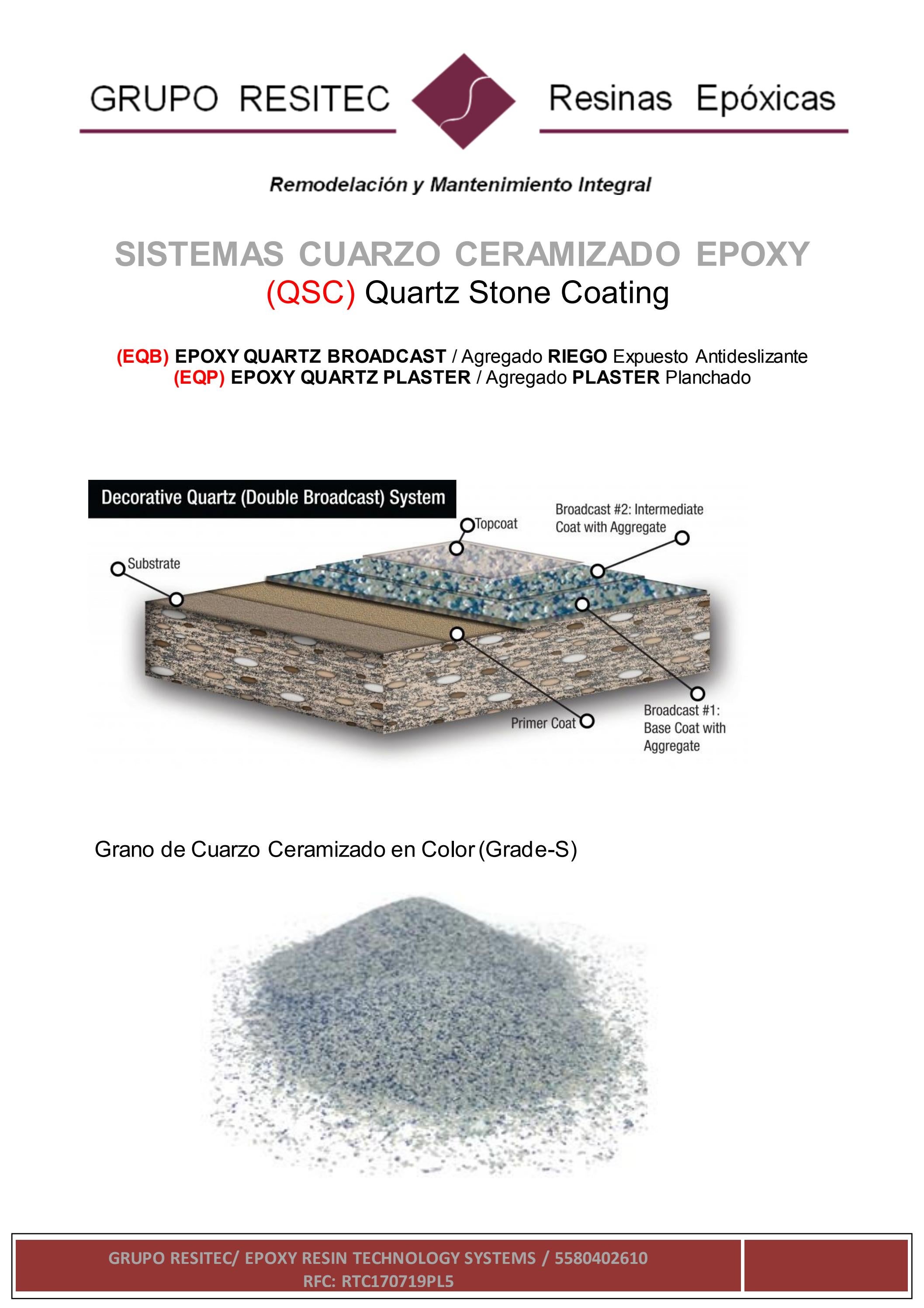 Quartz Stone Coating - Industrial by Epoxy Resin Technology Systems ...