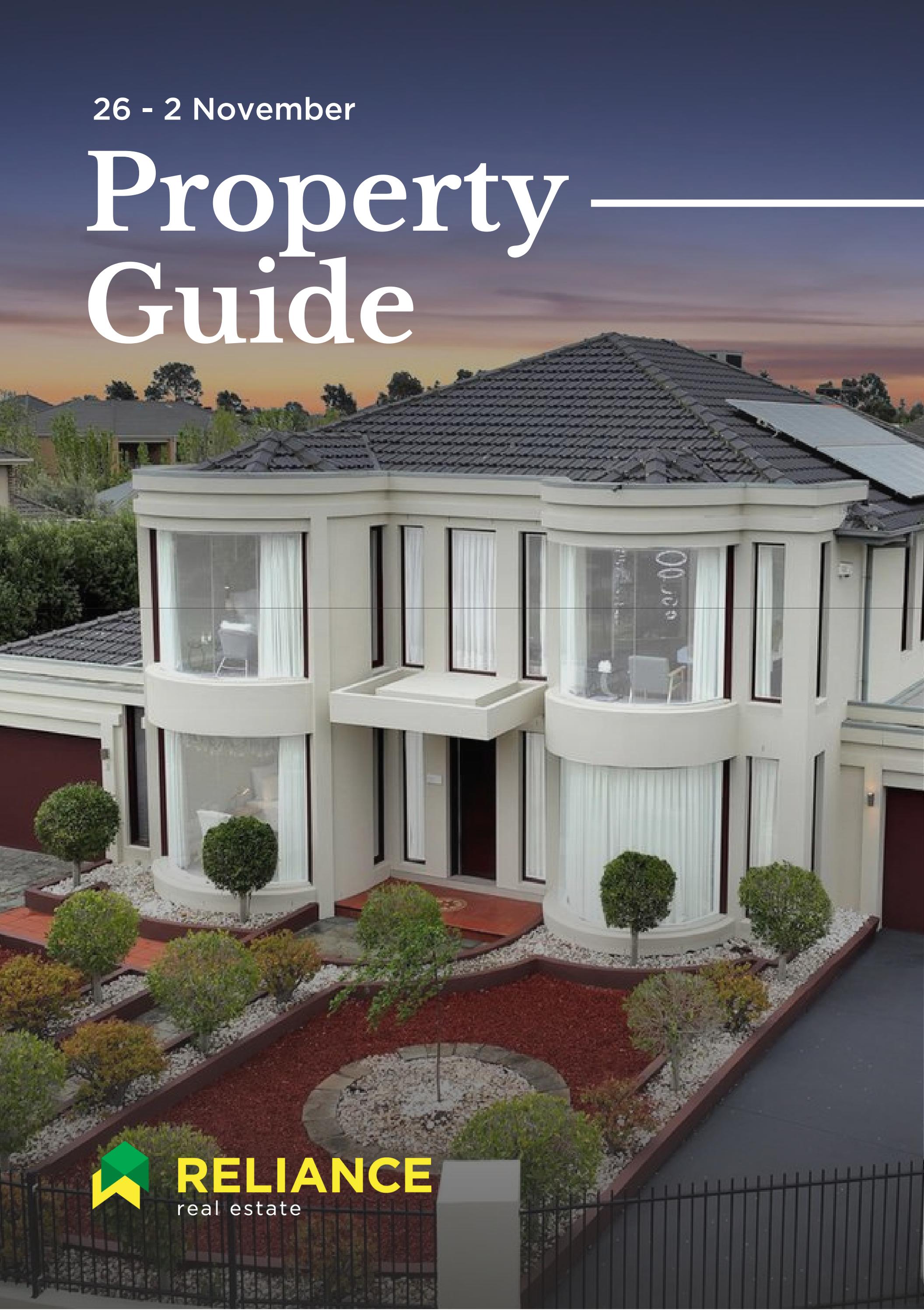 Property Guide 26 - 2 November by Reliance Real Estate - Issuu
