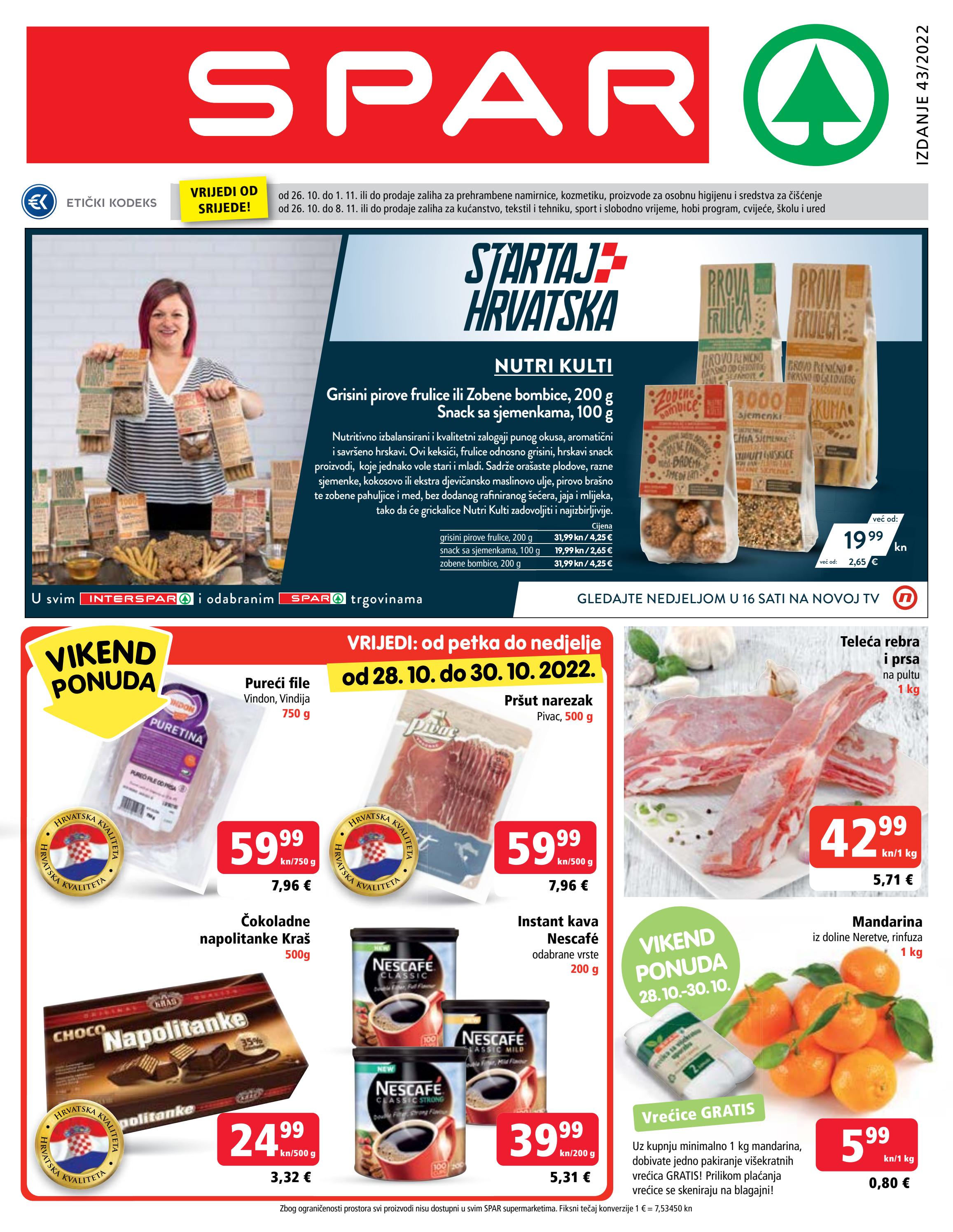 Spar katalog od 26.10.-08.11.2022. by Catalog.hr - Issuu