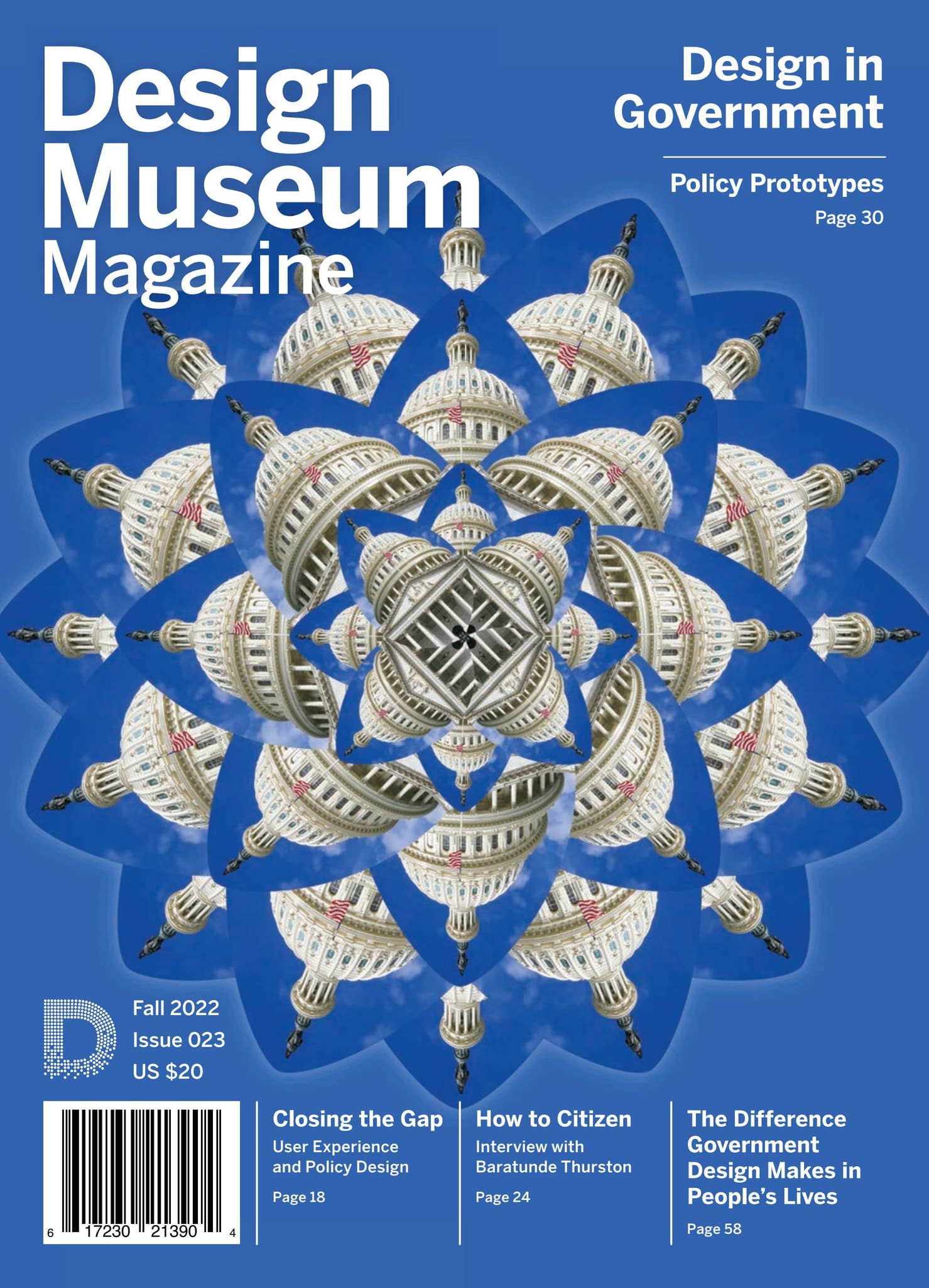 Design Museum Magazine: Design in Government - Fall 2022 - Issue 023 by ...