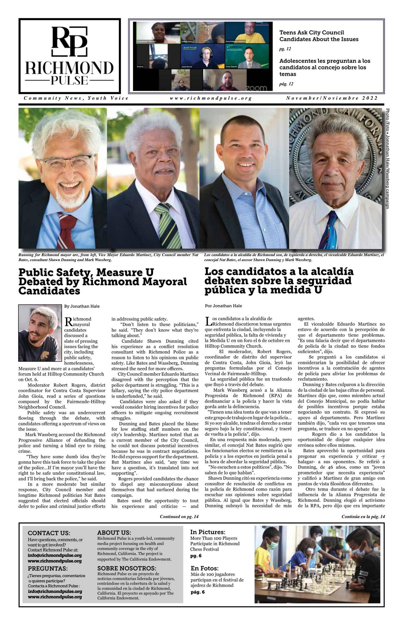 November 2022 Richmond Pulse Newspaper by The Contra Costa Pulse - Issuu
