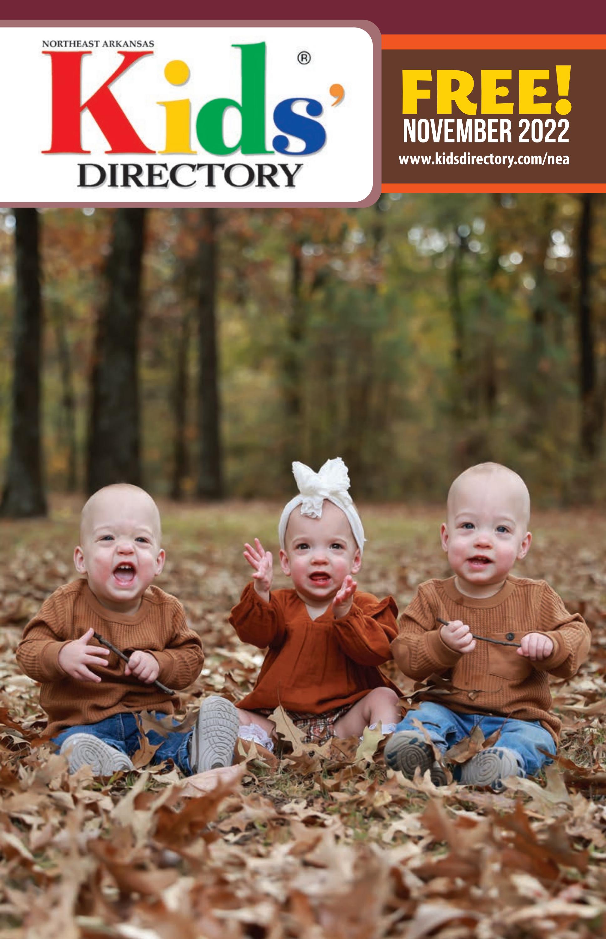 Northeast Arkansas Kids Directory - November 2022 by Hidden Values - Issuu